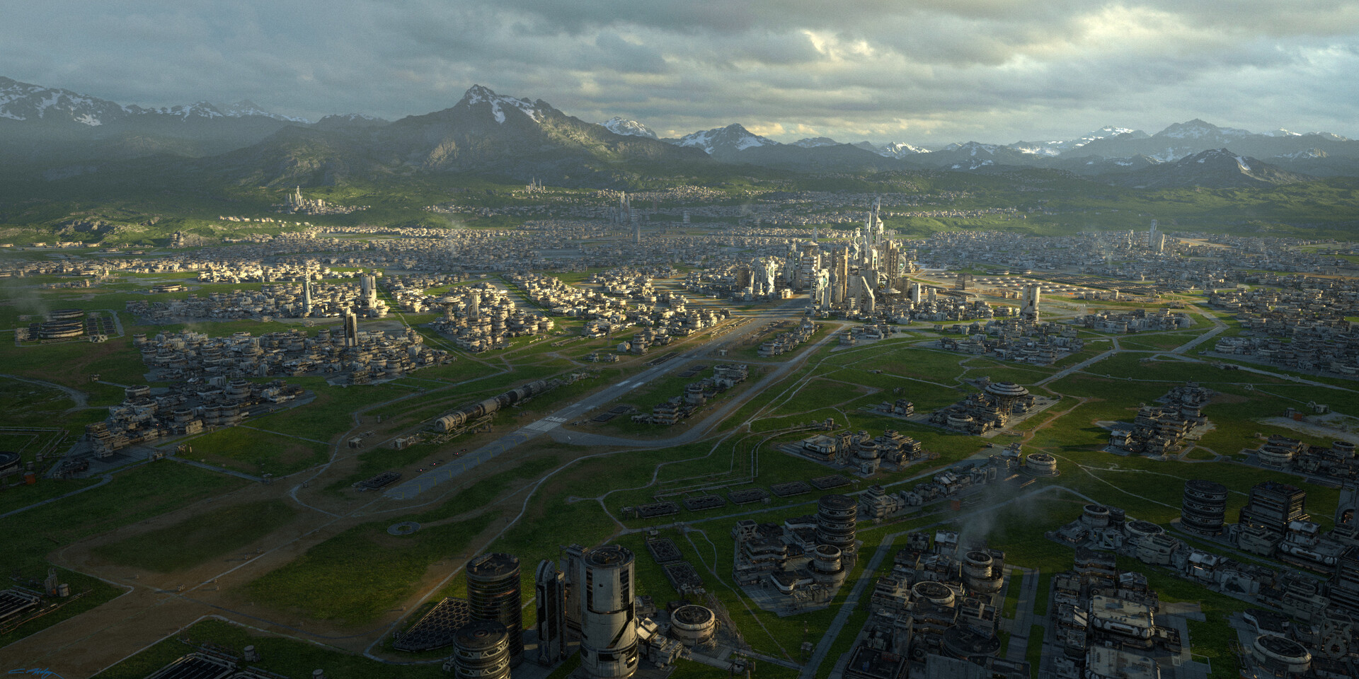 ArtStation - Future City Valley