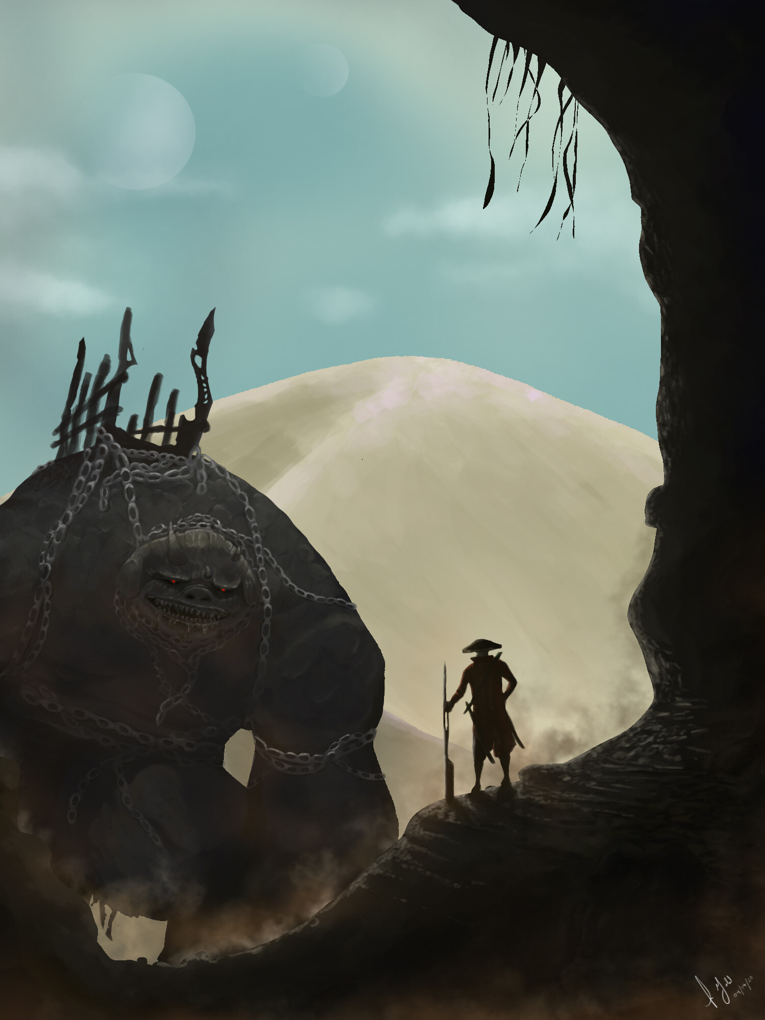 ArtStation - Monster amongst men