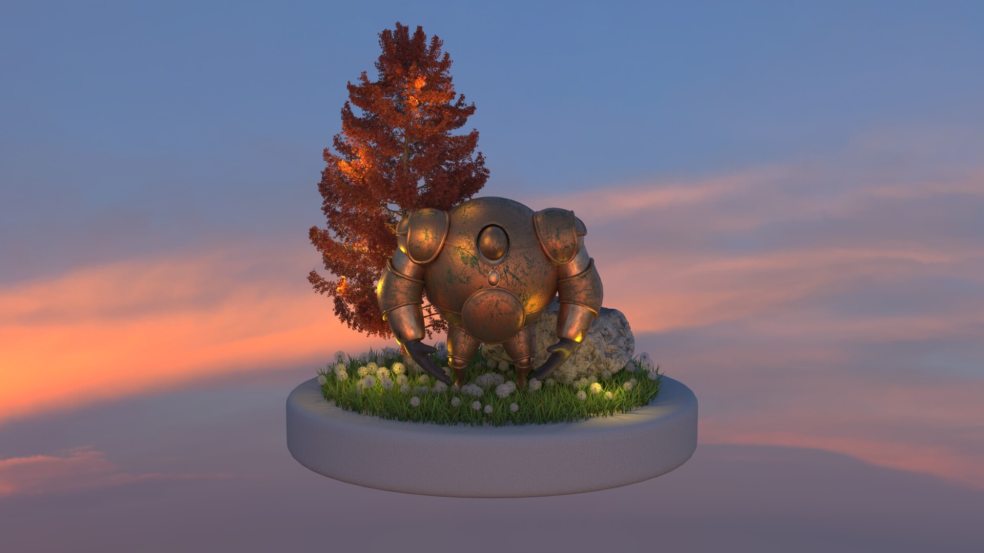 ArtStation - CUTE GOLEM