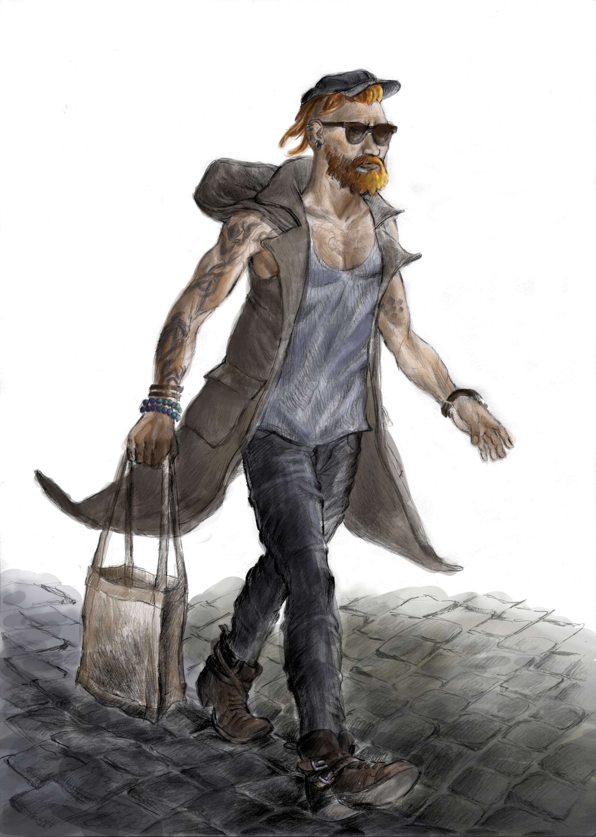 ArtStation - Rocker character design