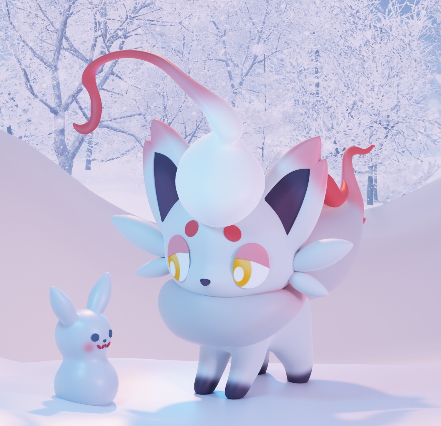 ArtStation - zorua cute