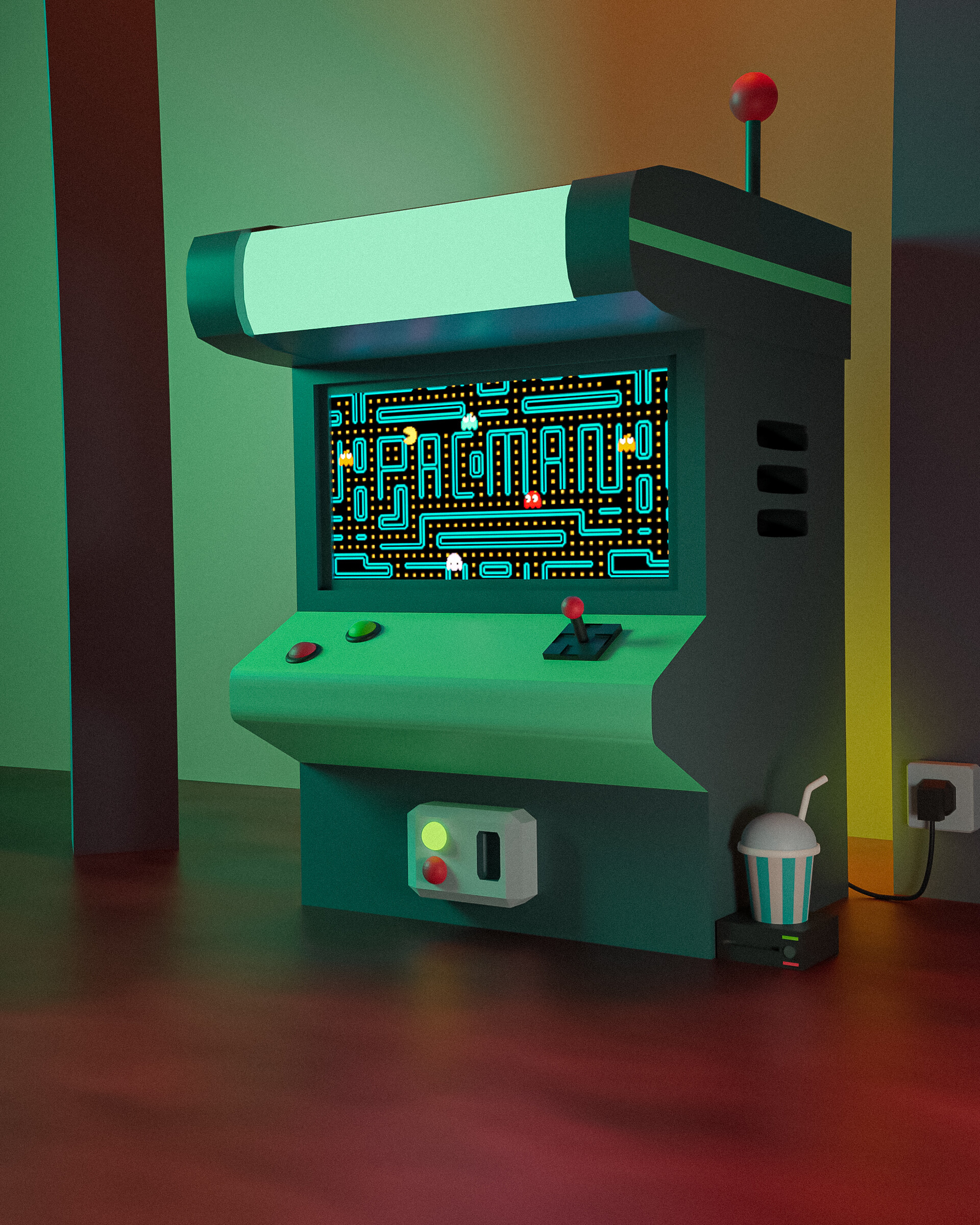 ArtStation - The slot machine