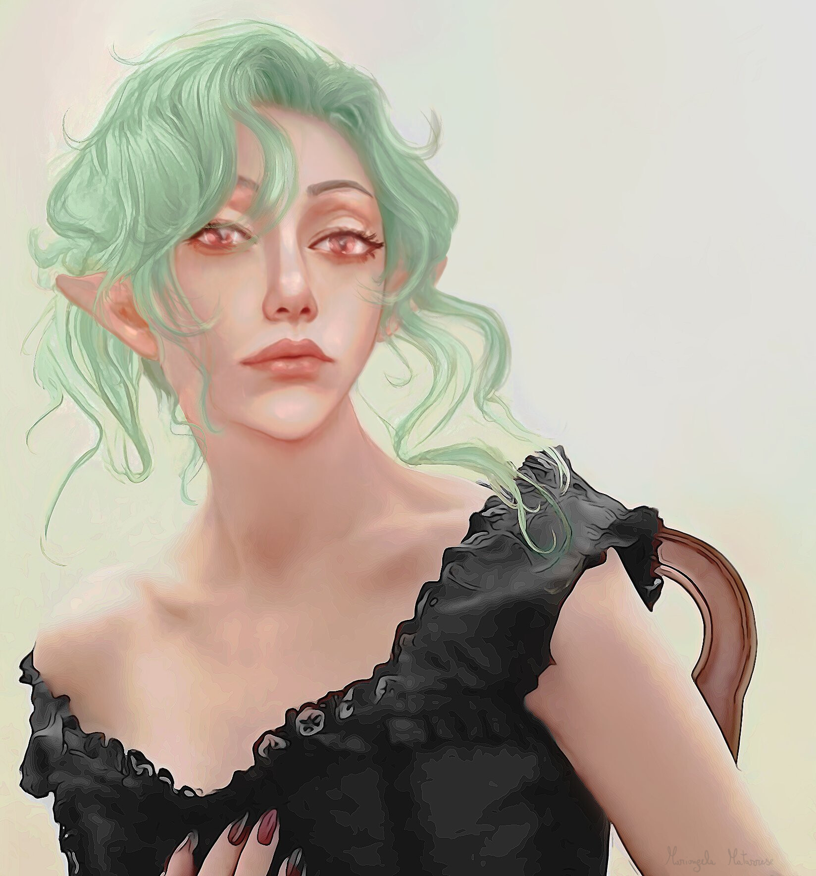 ArtStation - Arihel the Vampire/Spriggan