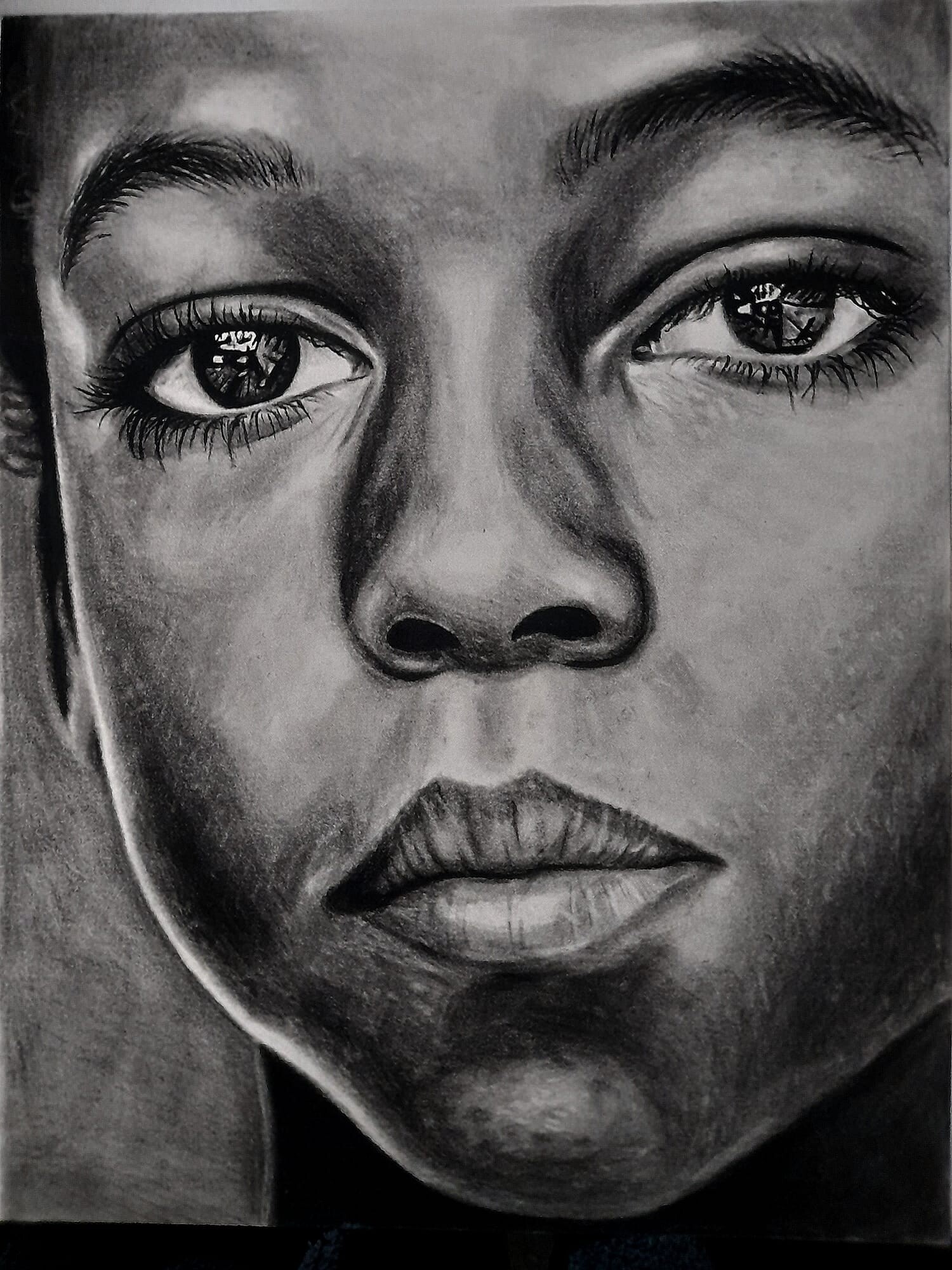 ArtStation - Face portrait close up