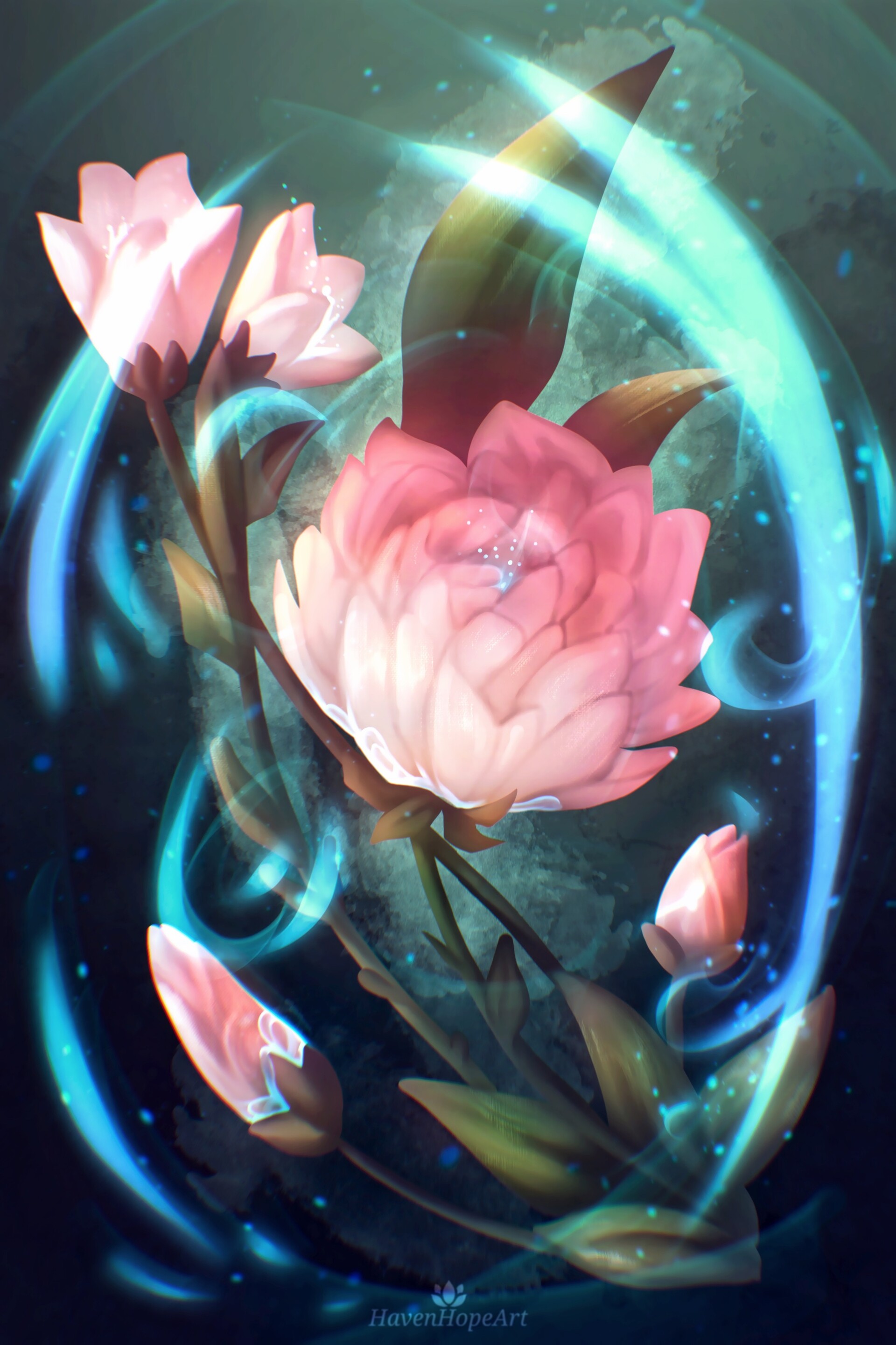 ArtStation - Mystic Flowers
