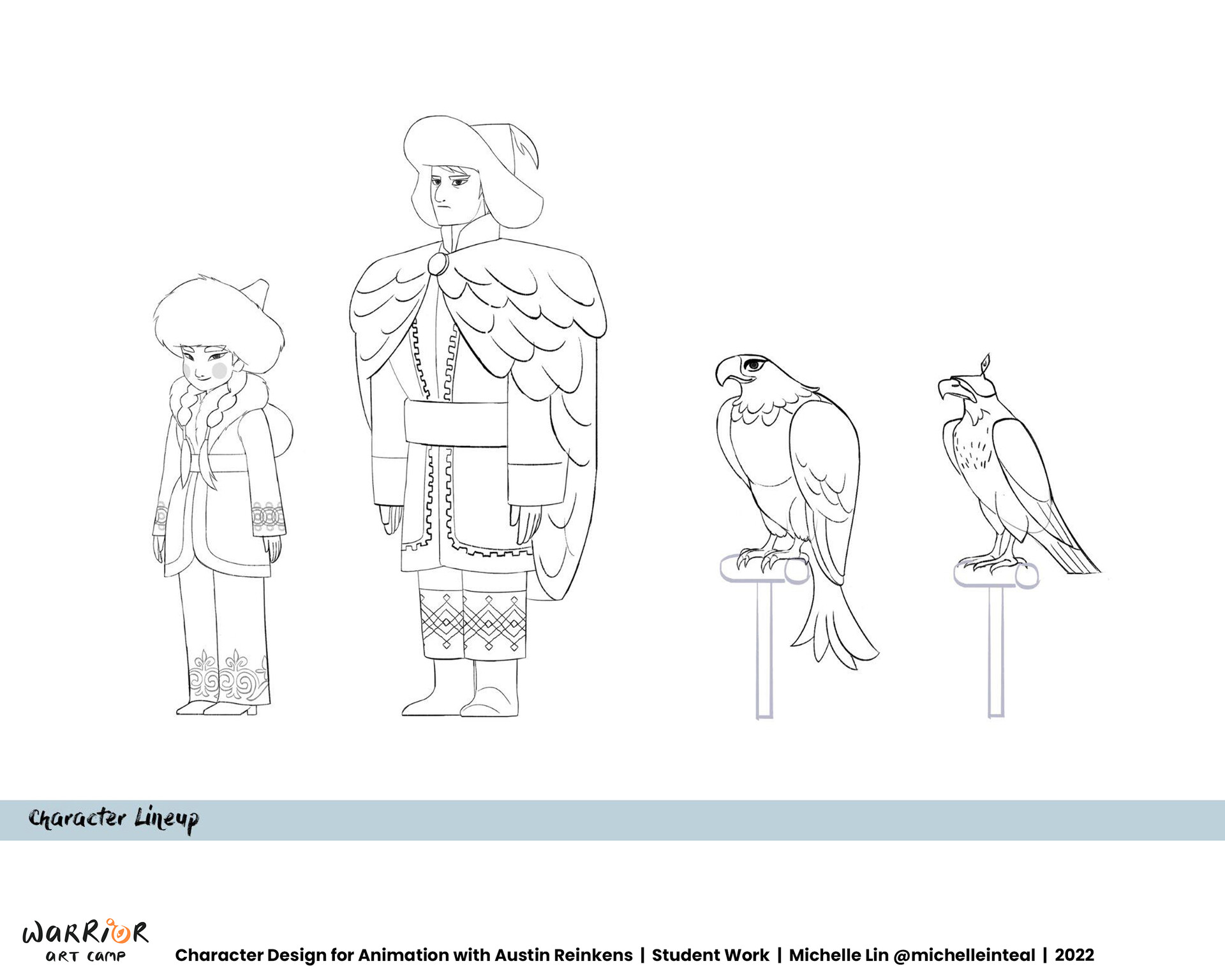 ArtStation - Michelle Lin | Character Design for Animation with Austin ...