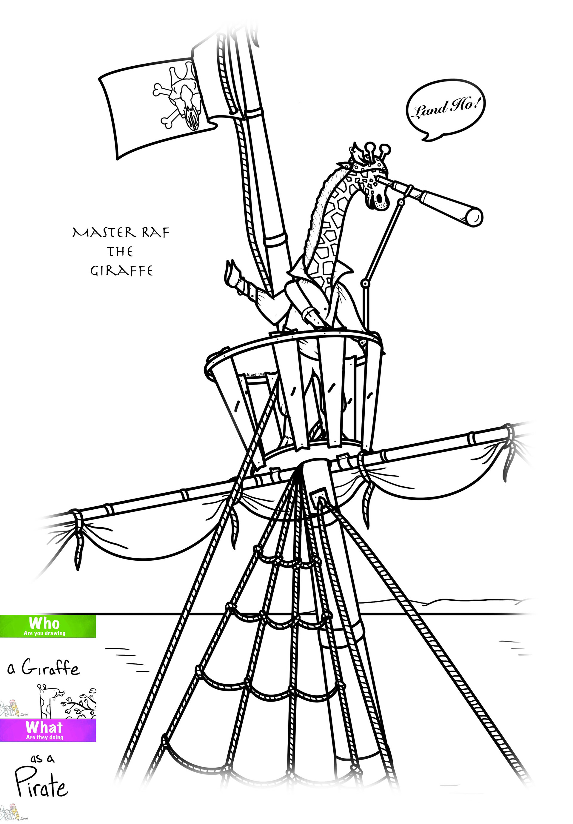 ArtStation - Master Raf the Giraffe