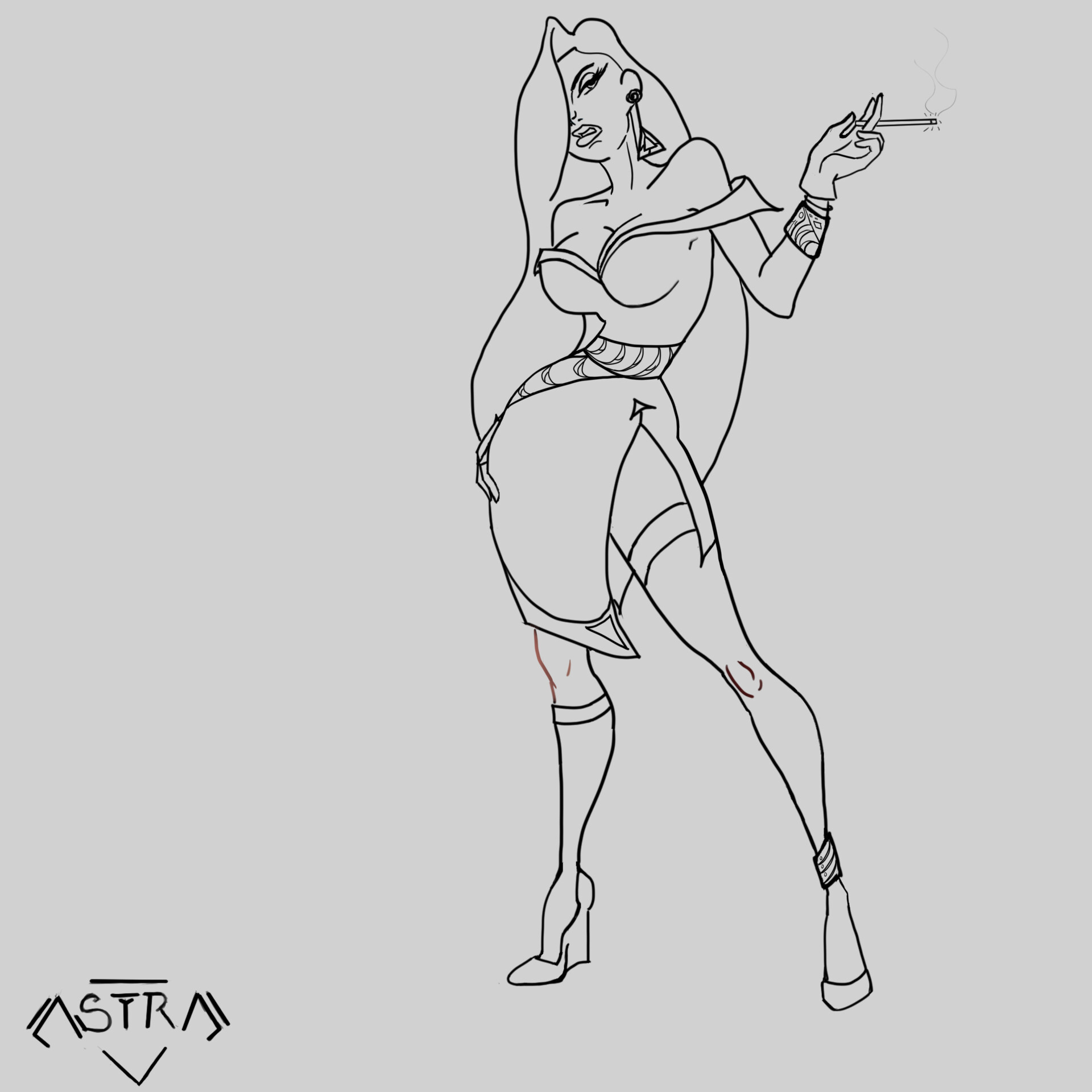 coloring pages of jessica rabbit