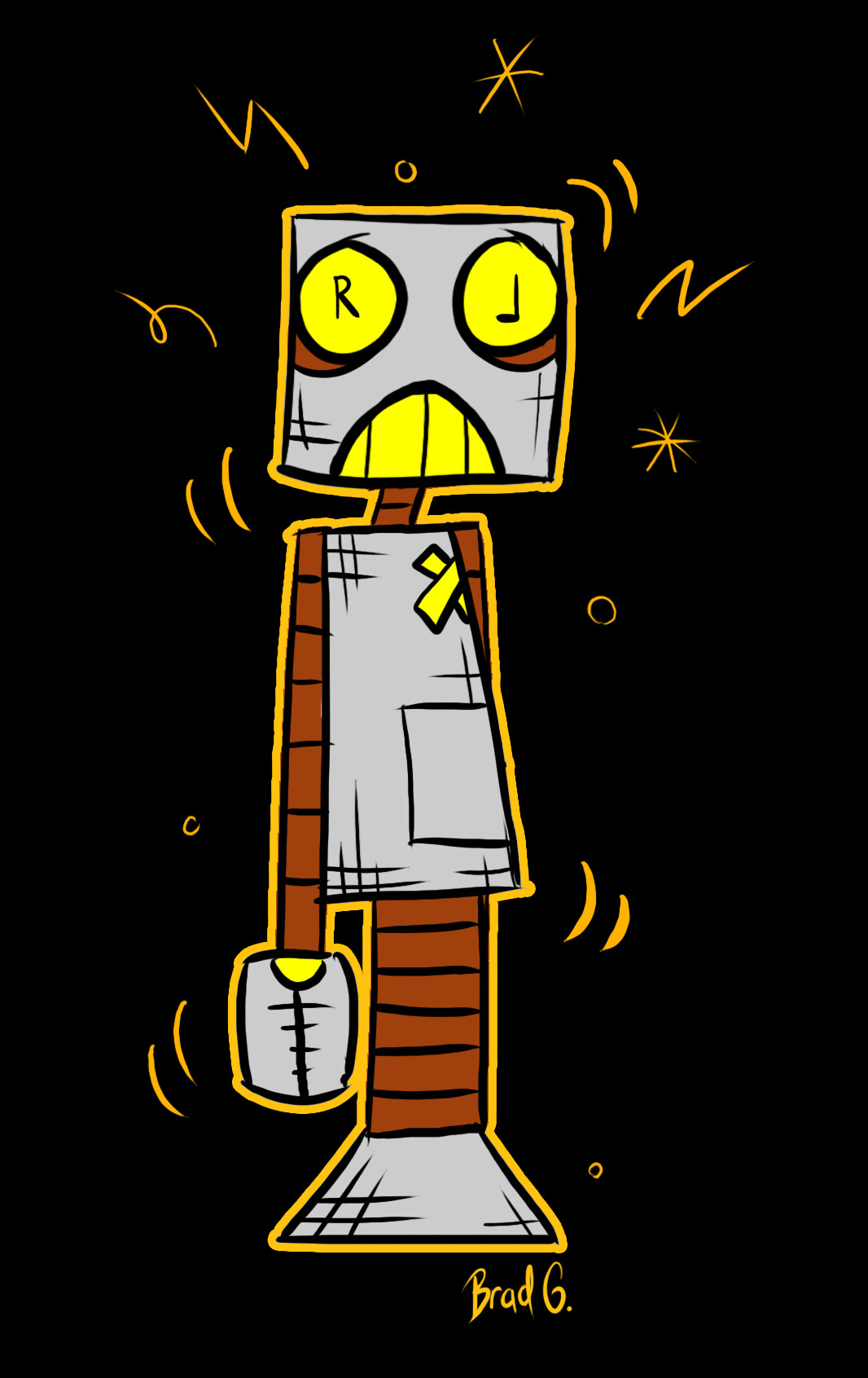 ArtStation - Sad Robot