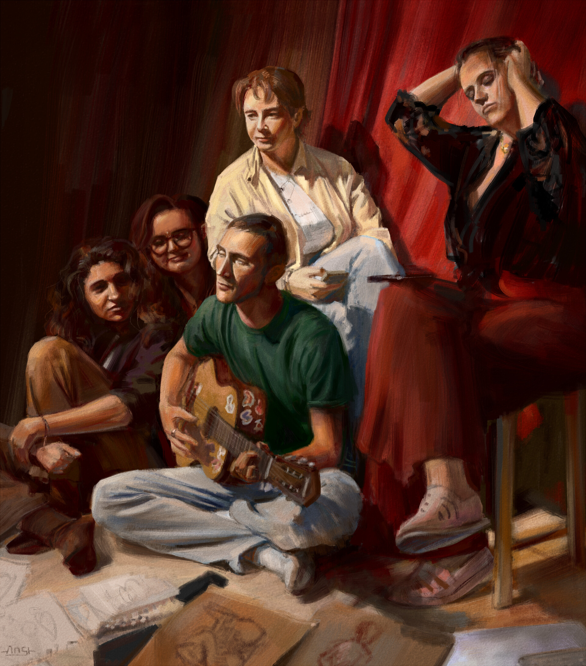 ArtStation - study drawing