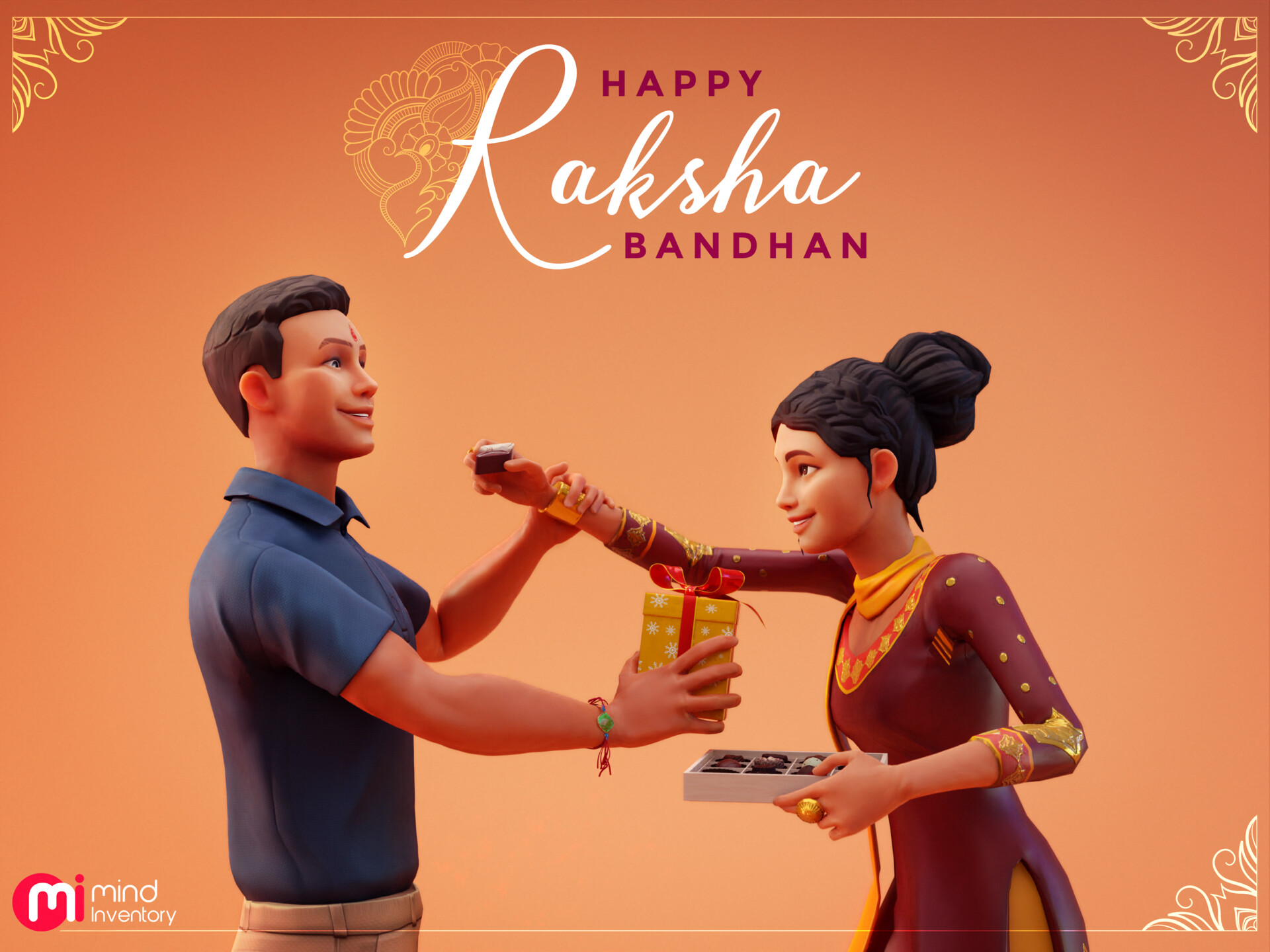 ArtStation - Rakshabandhan