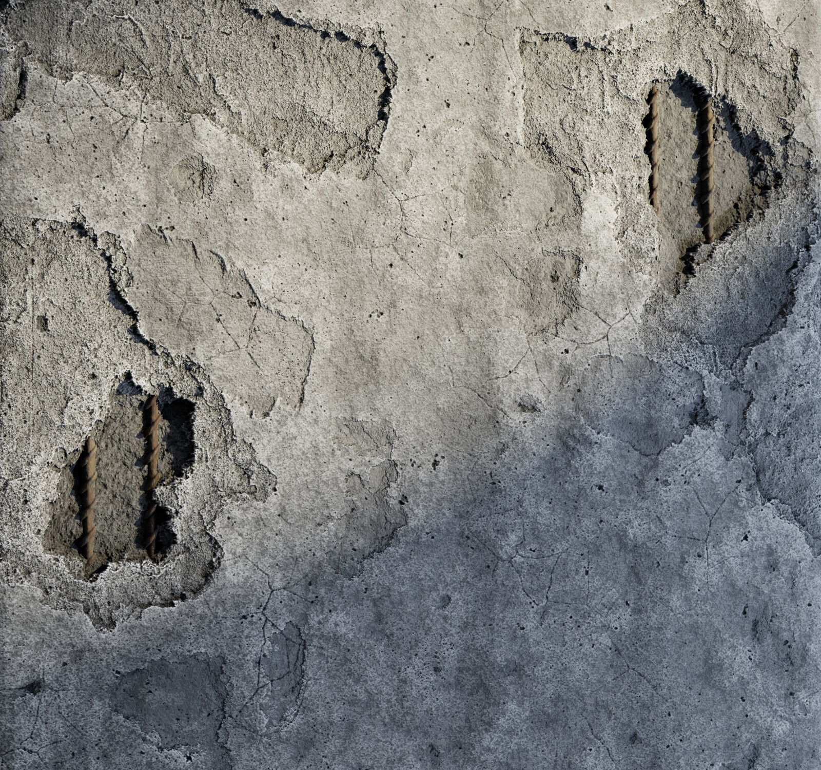 pouya zamani - Damage Concrete Wall