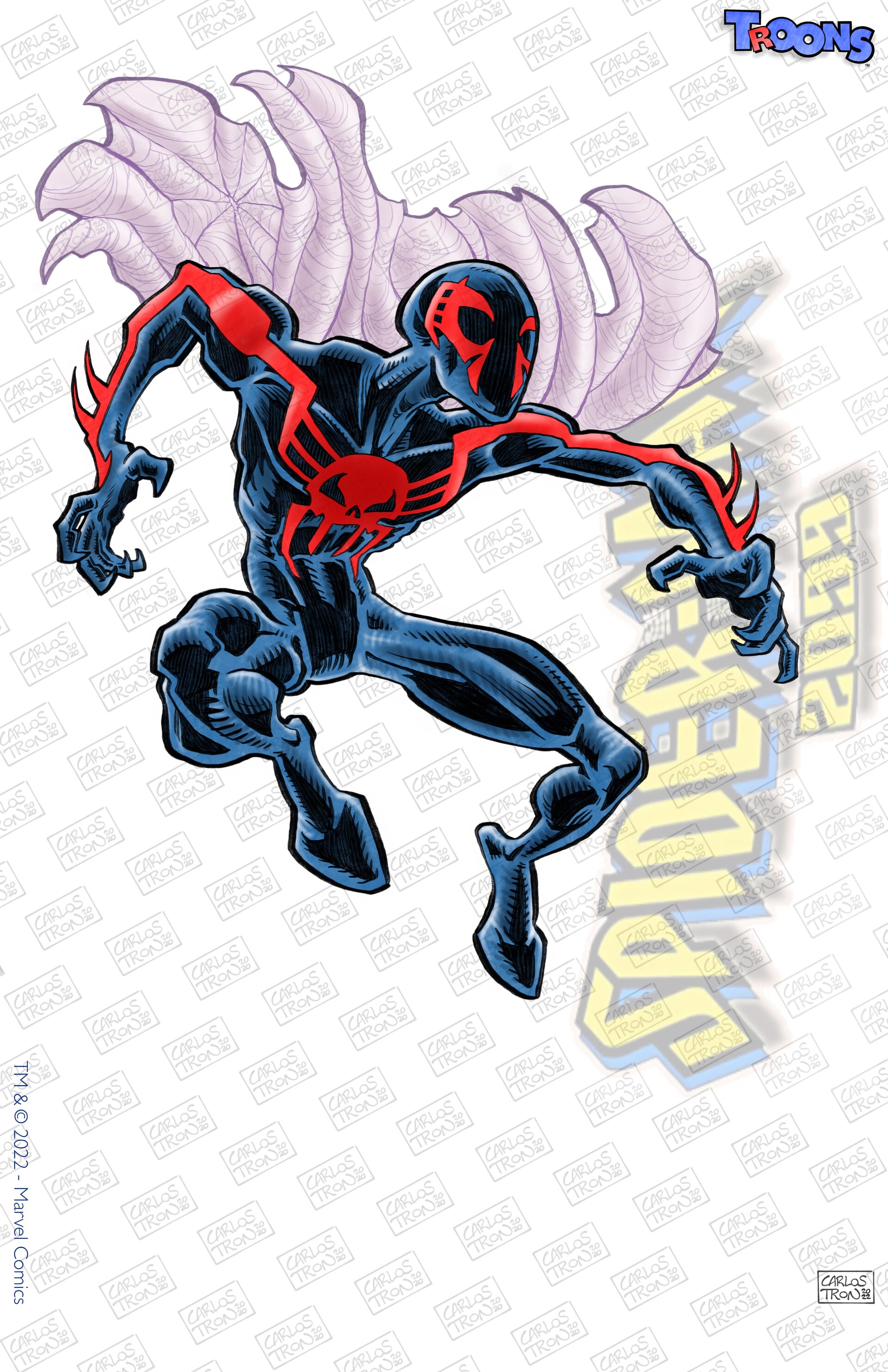 ArtStation - TrOONS - Marvel Comics’ Spiderverse!