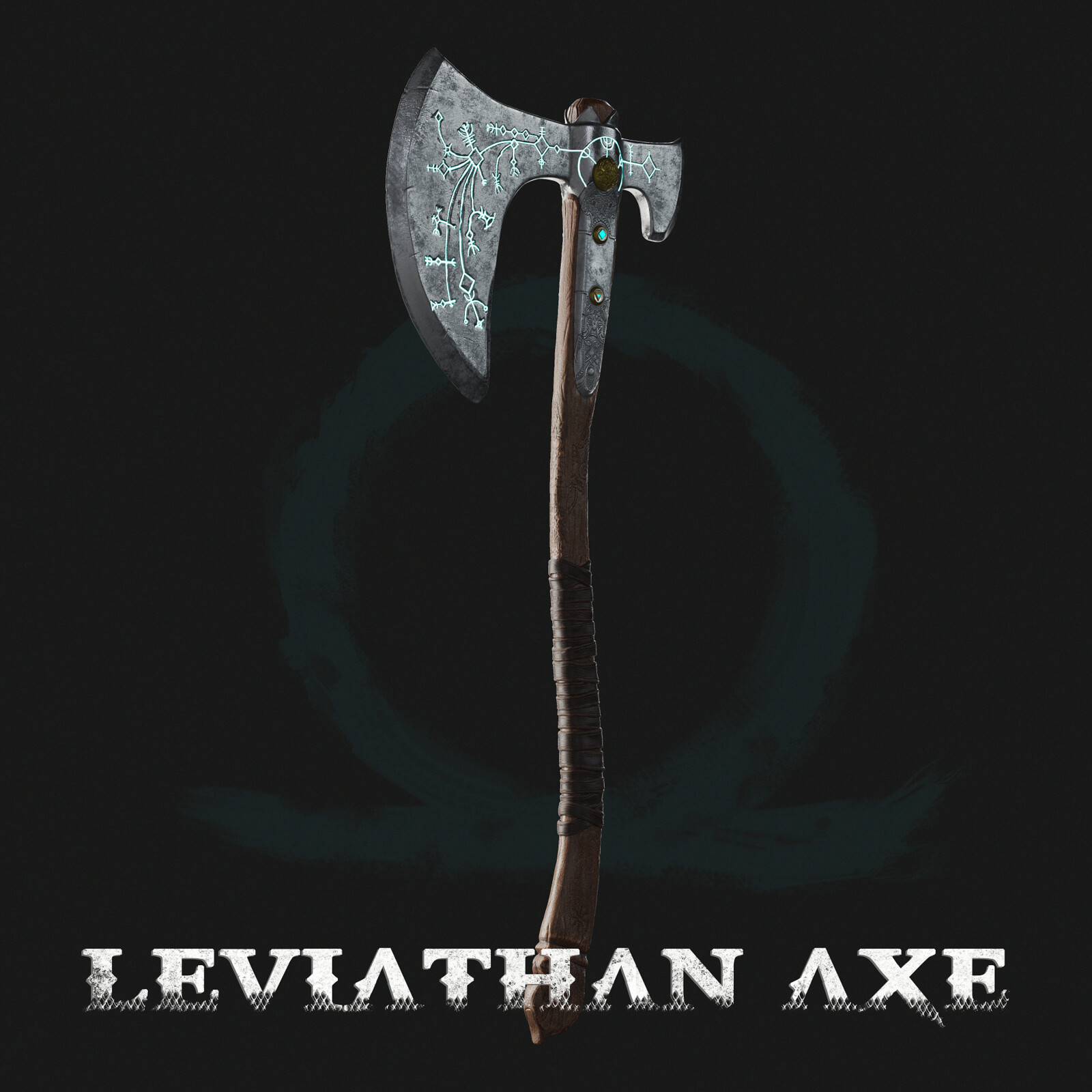 Rishen.Art - Leviathan Axe.