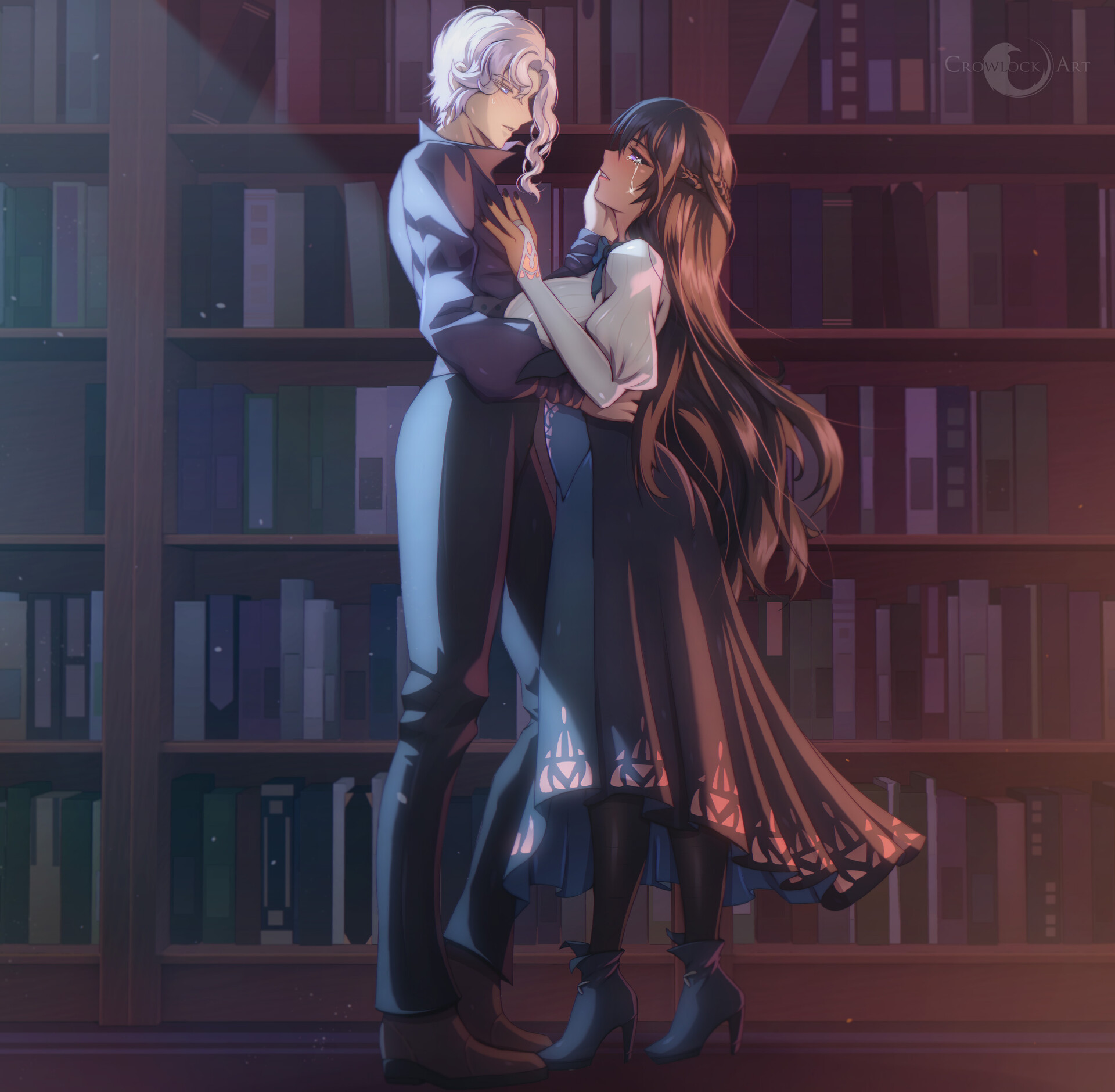 ArtStation - Library Moment