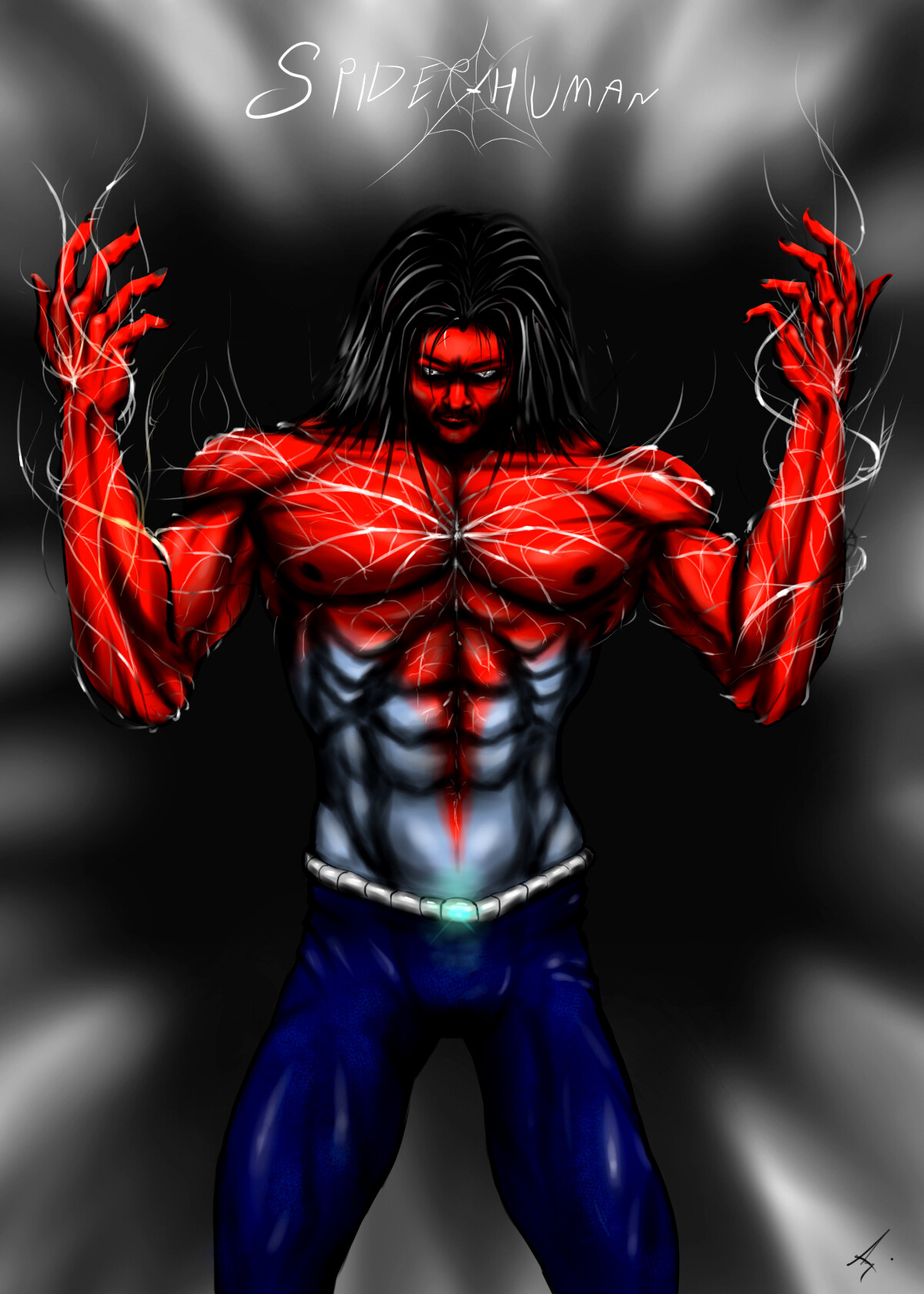 ArtStation - The SPIDER-HUMAN