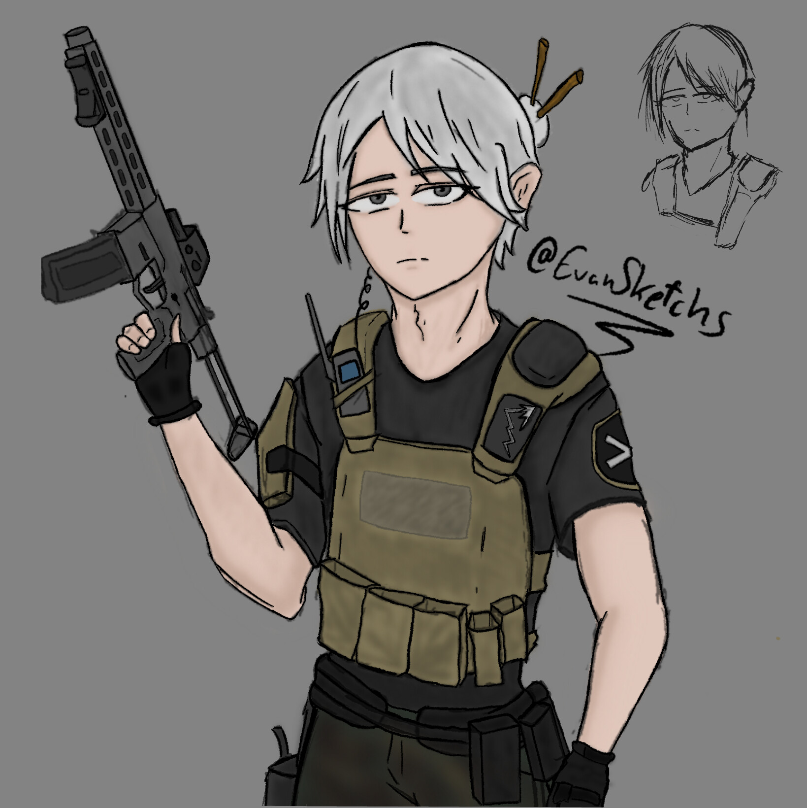 ArtStation - Task Force doomer illustration