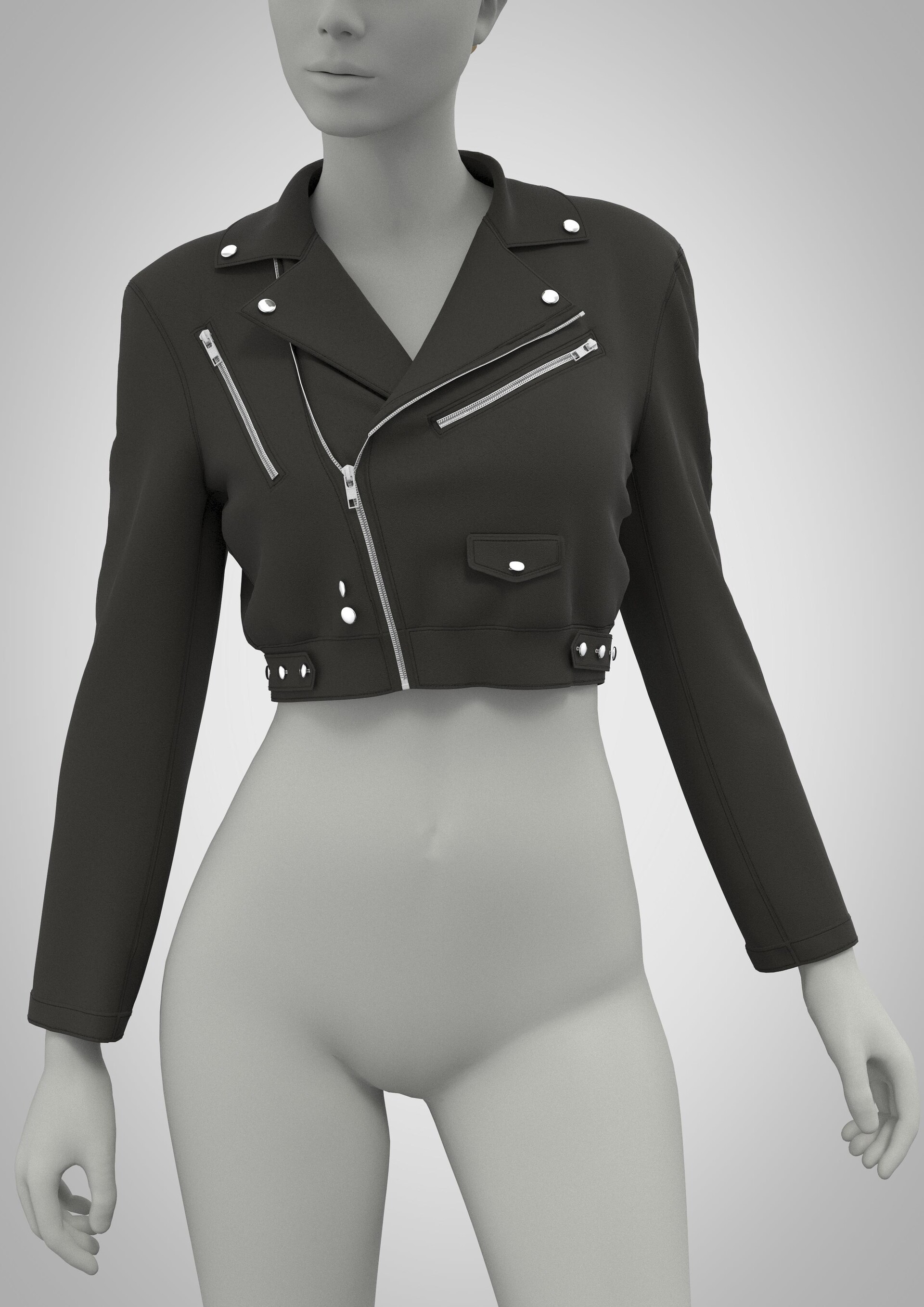 ArtStation - biker jacket