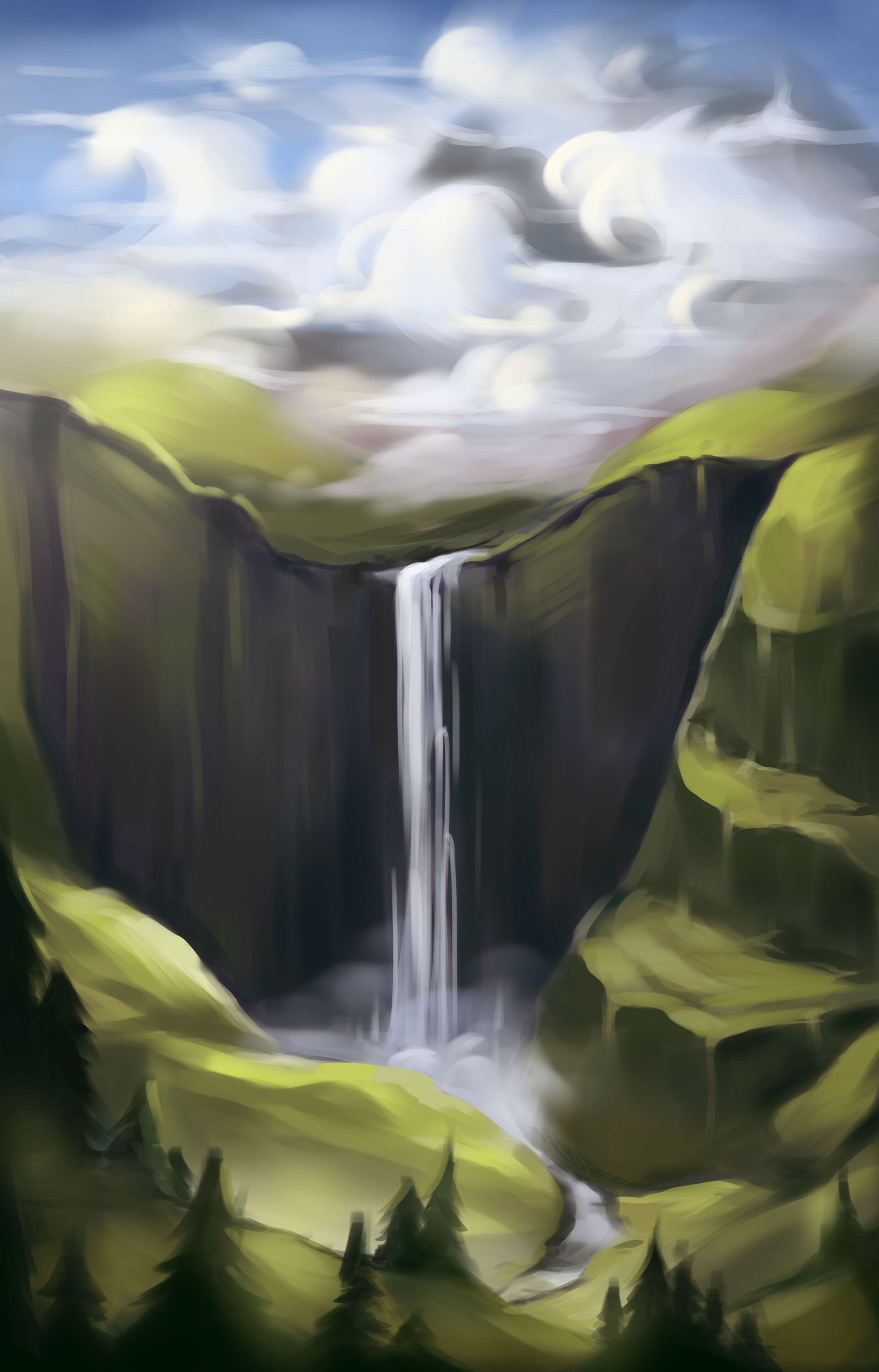 ArtStation - Landscape concept-art