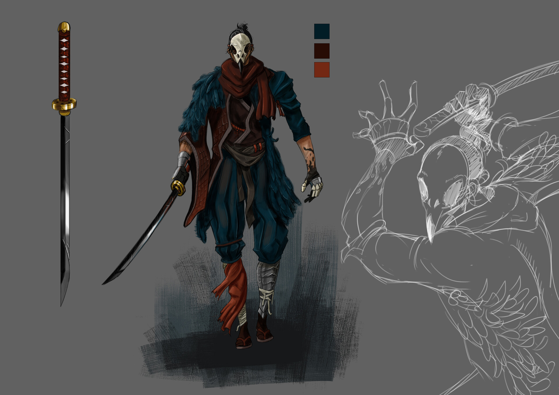 ArtStation - Crow Shinobi