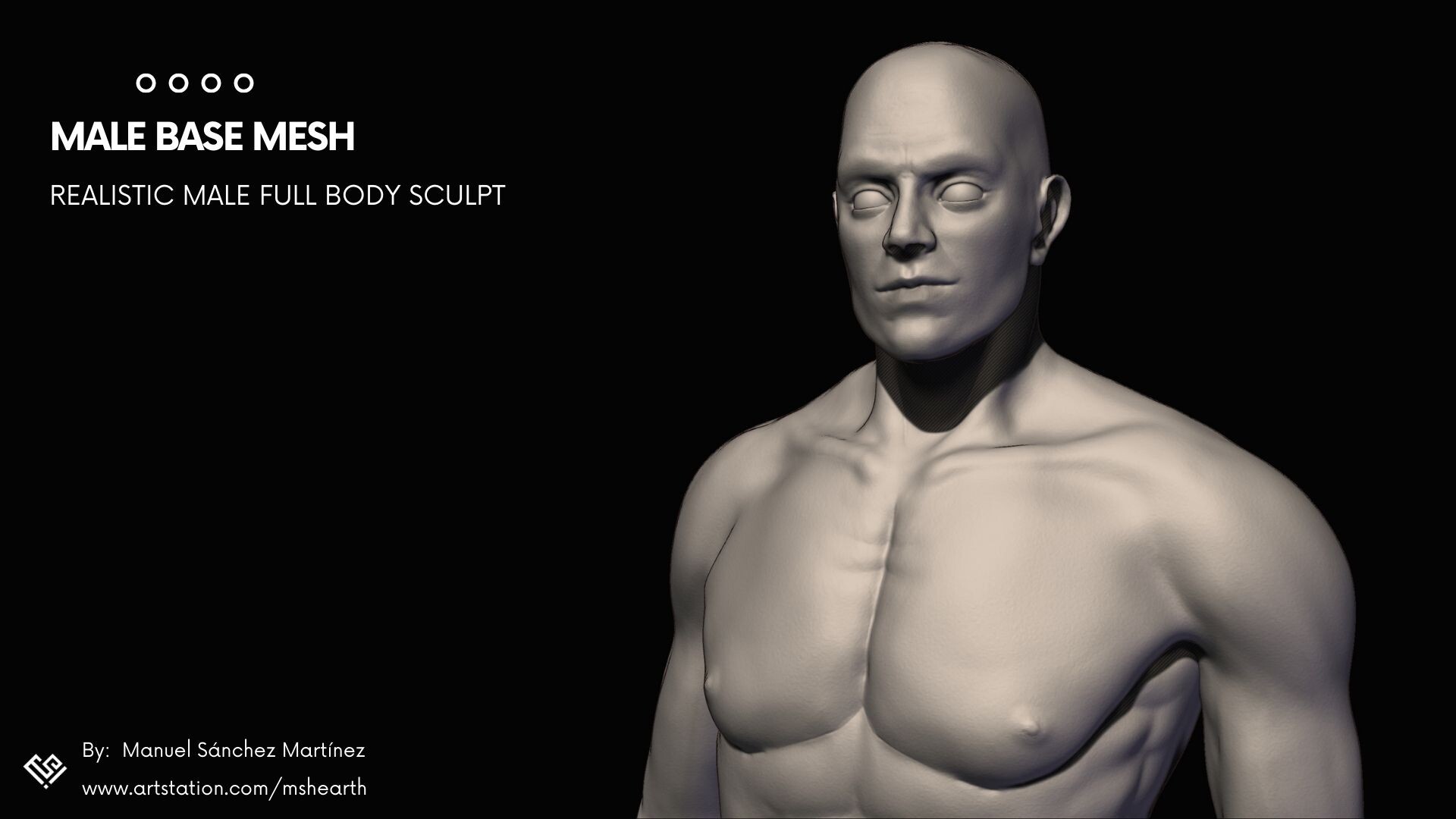 ArtStation - Male Base Mesh ZBrush