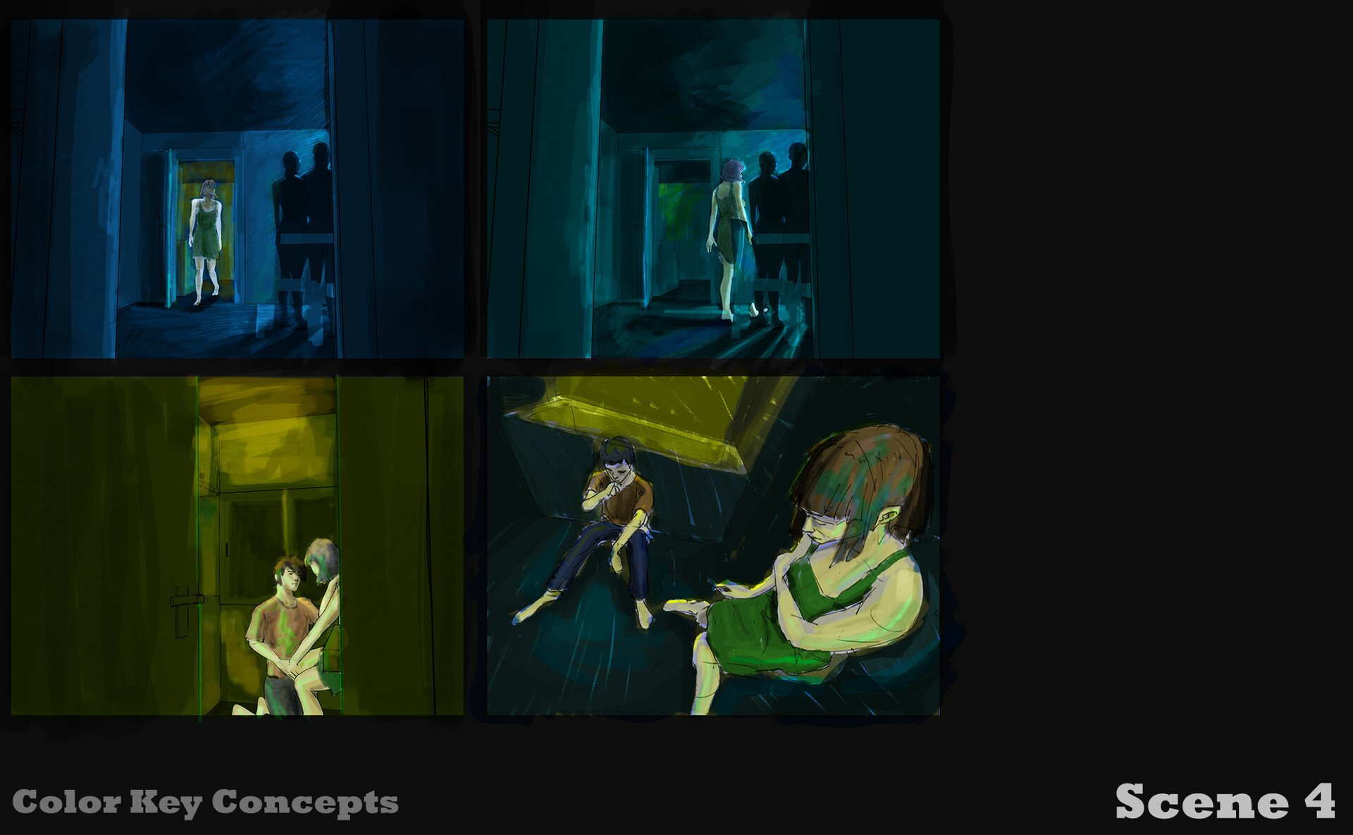 Alexandru Cosereanu - RUE : Color Key and Concepts