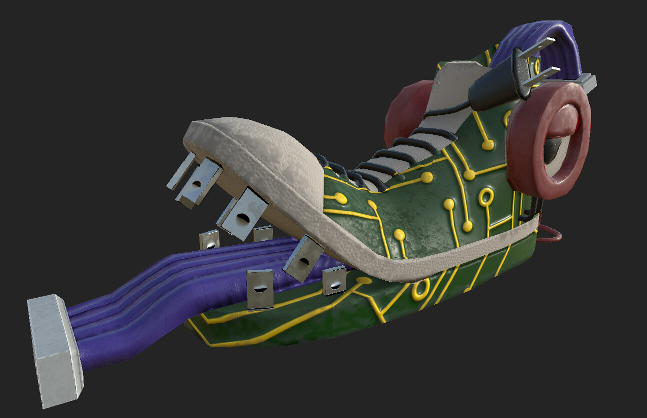 ArtStation - Shoe Monster Trigger & Spark