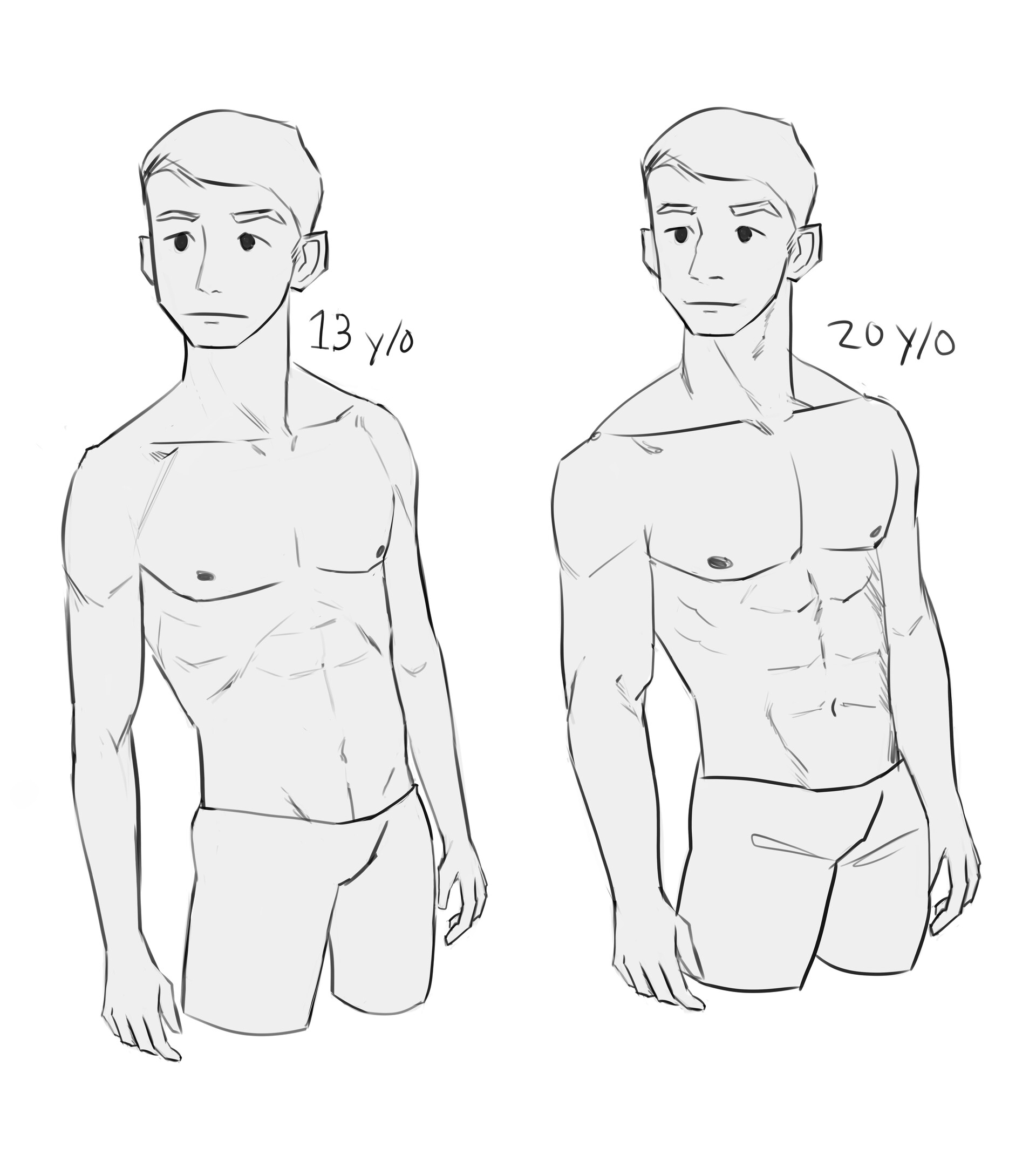 Benim Draws - Simple character drawings