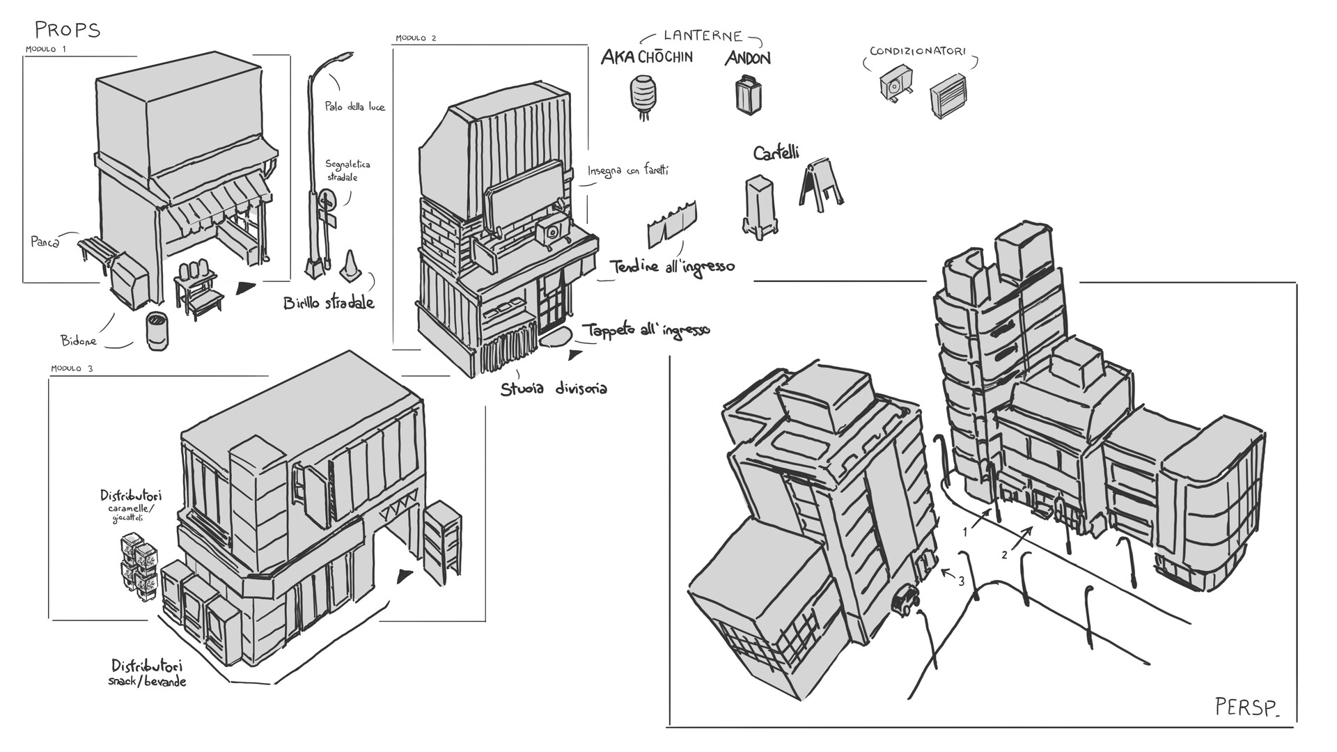 ArtStation - Isometric prop sketch