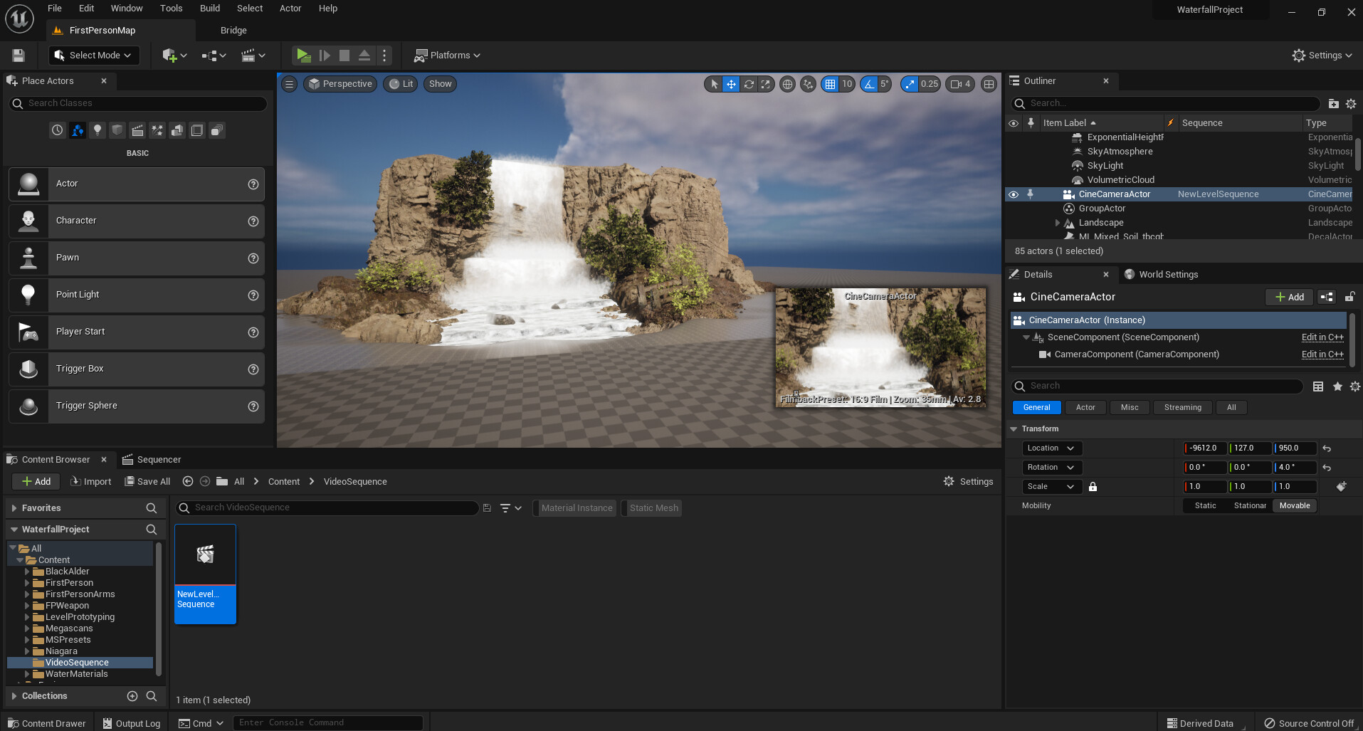Daniela Mela - Waterfall Particle System