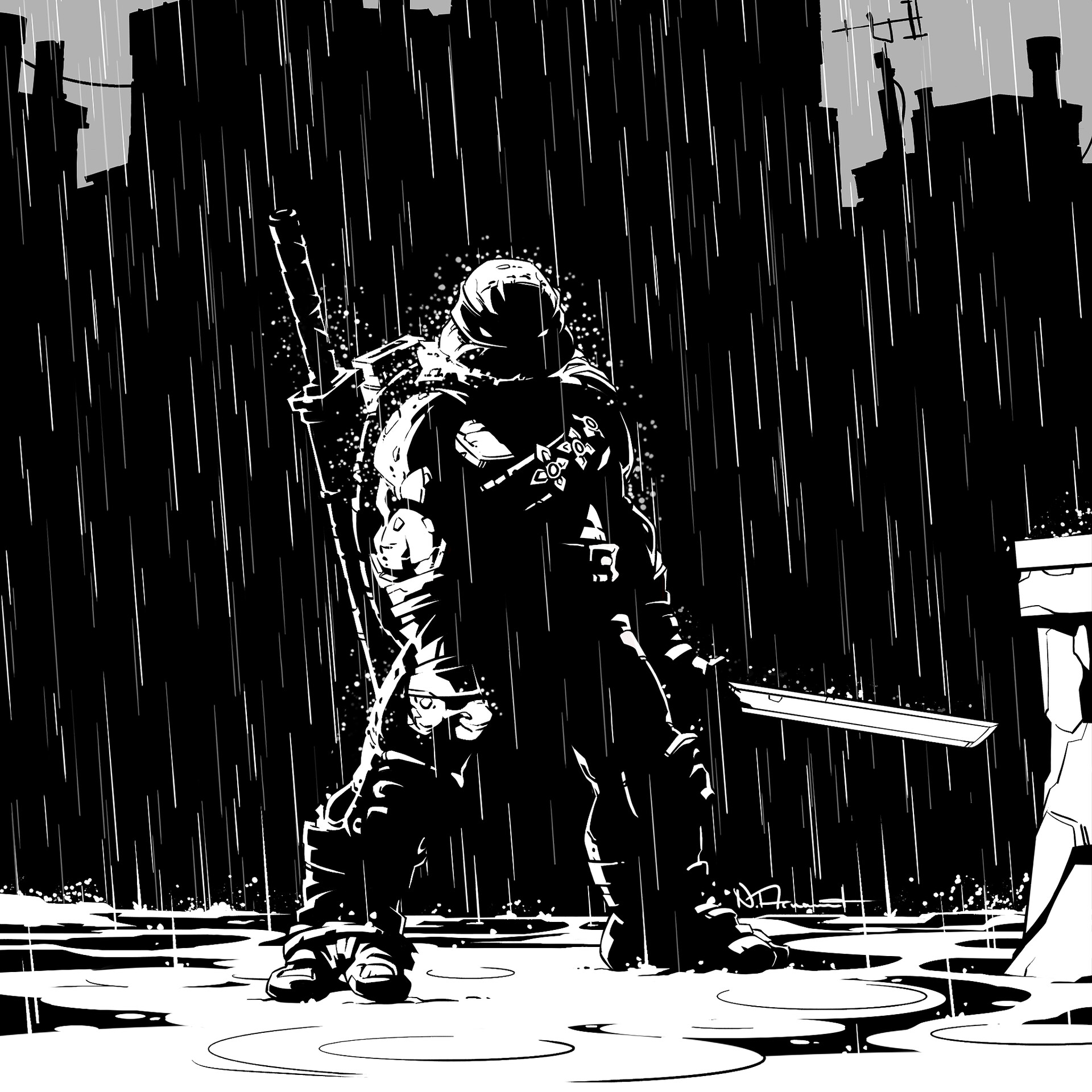 ArtStation - Turtle Rain