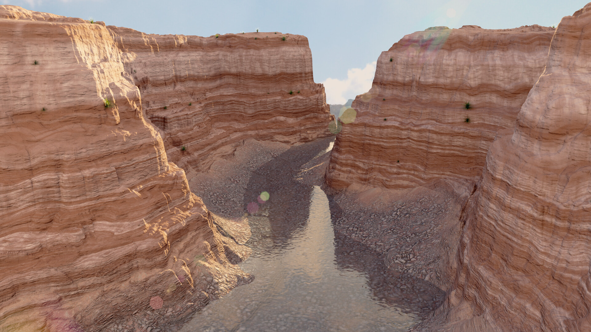 ArtStation - Canyon Landscape