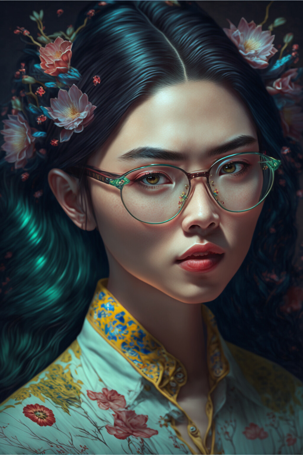 ArtStation - " 東方美人" Beauty from the East