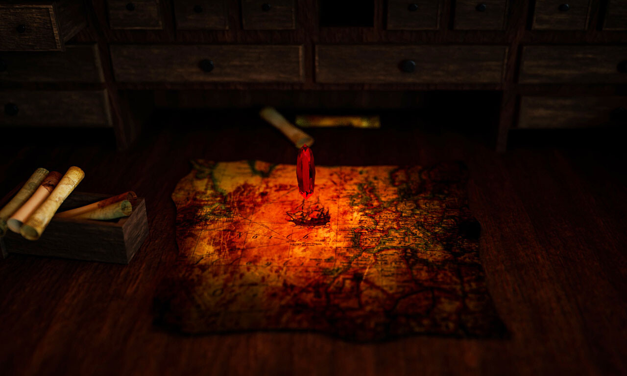 ArtStation - Treasure_Map