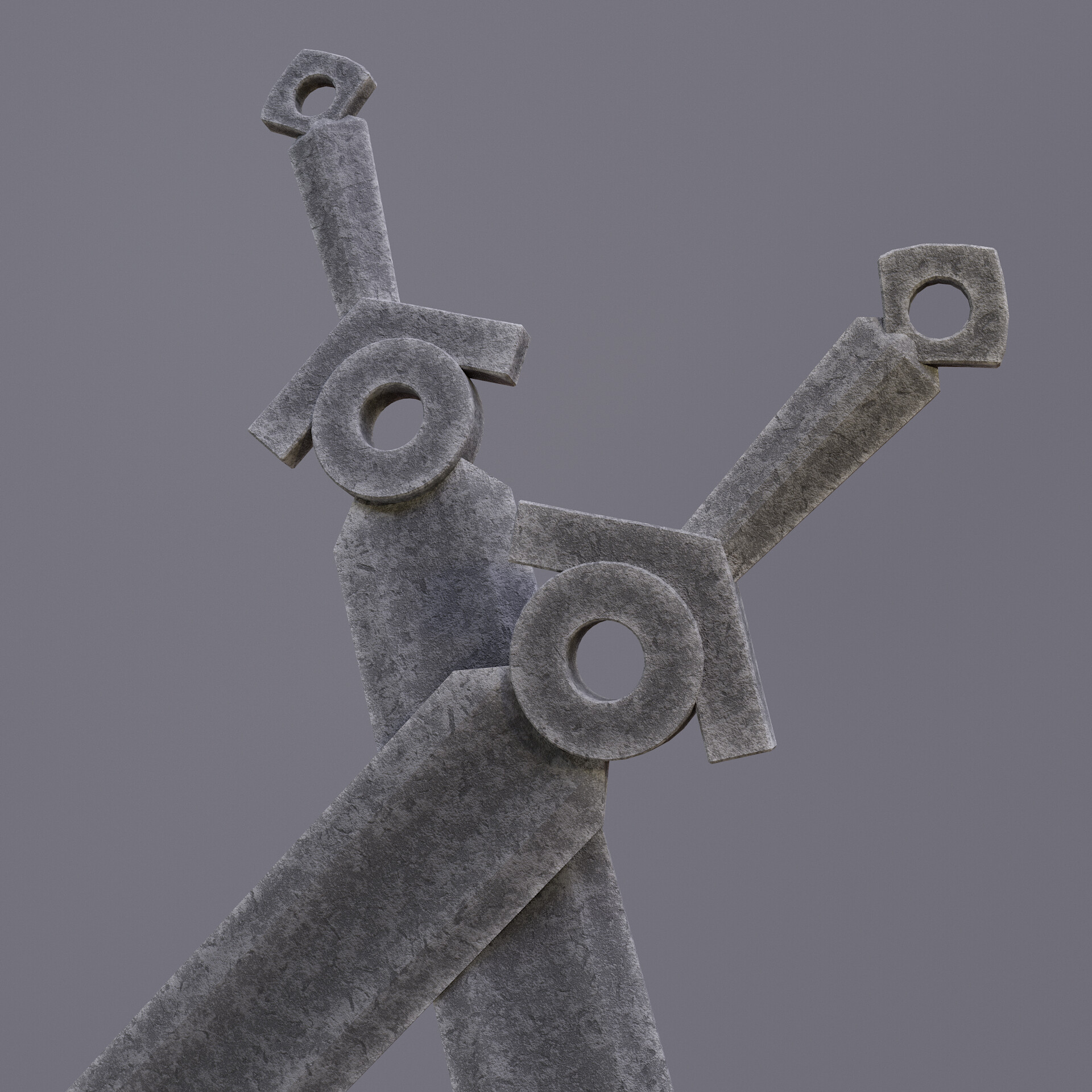 ArtStation - Stone swords