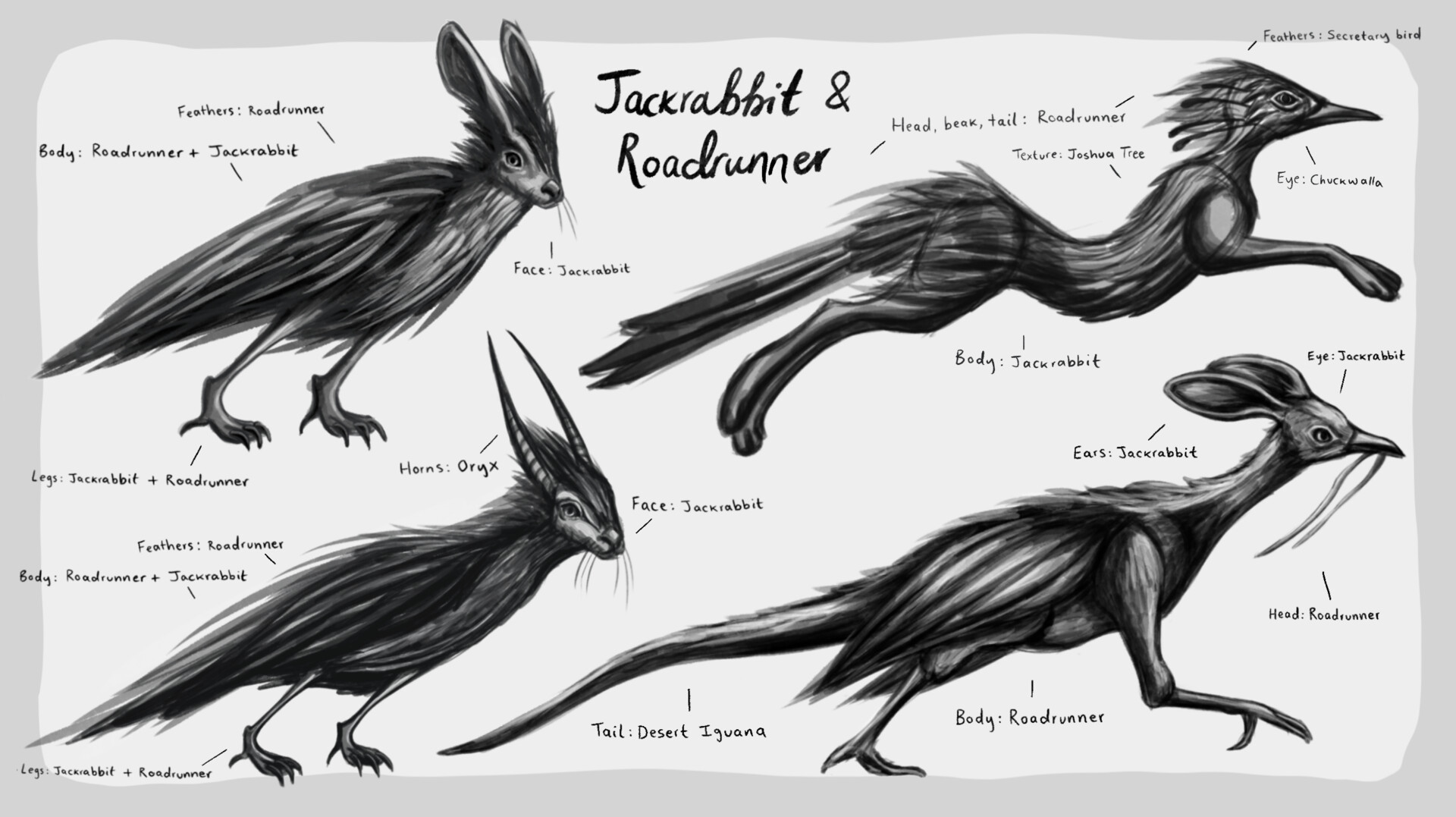Beth Stanley - Badlands Creature Design