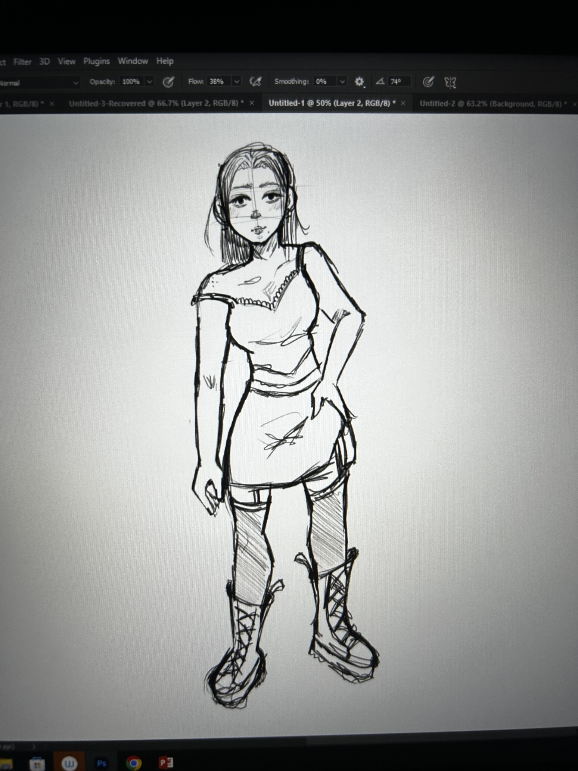 ArtStation - Art work during uni work