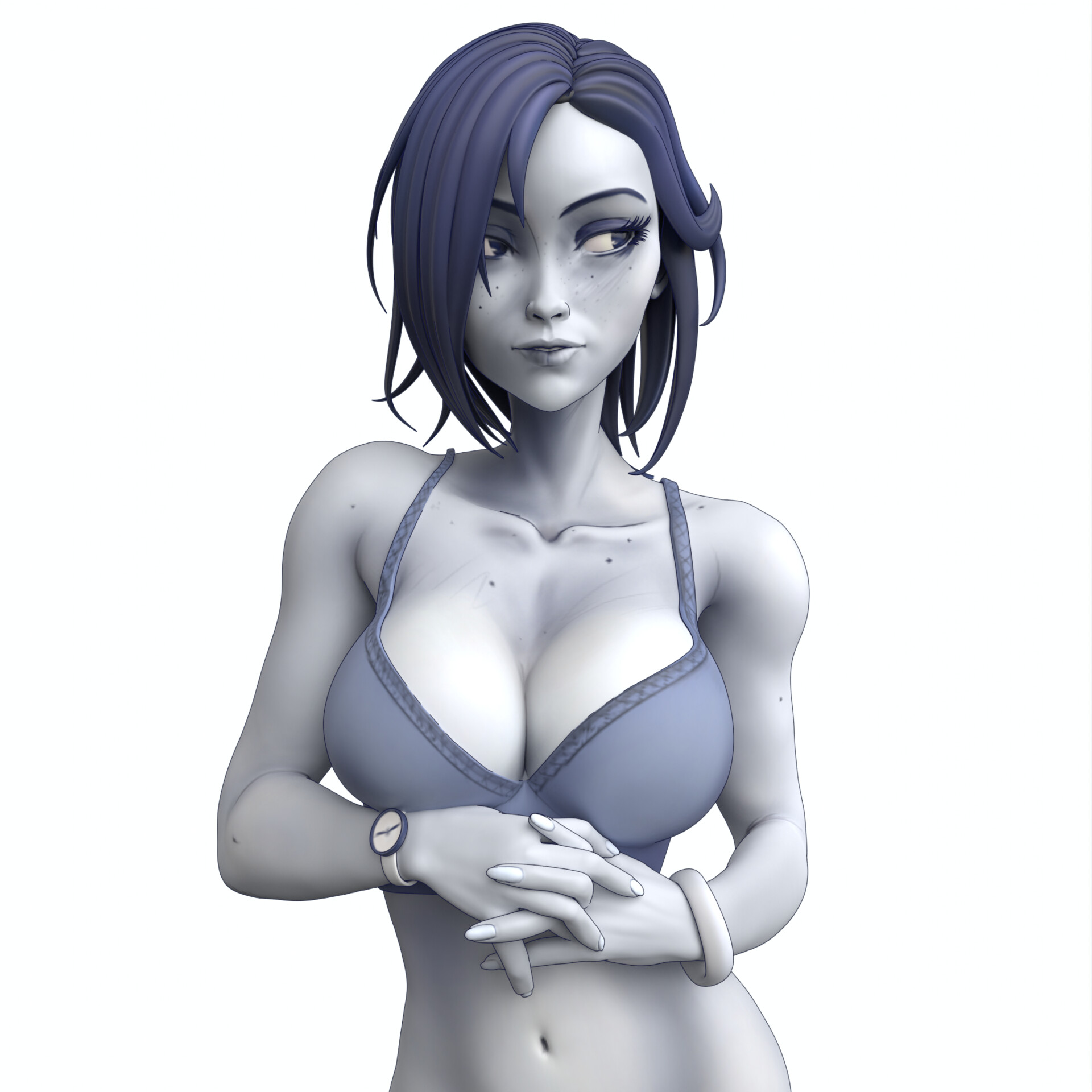 ArtStation - Blu - Stylized Girl