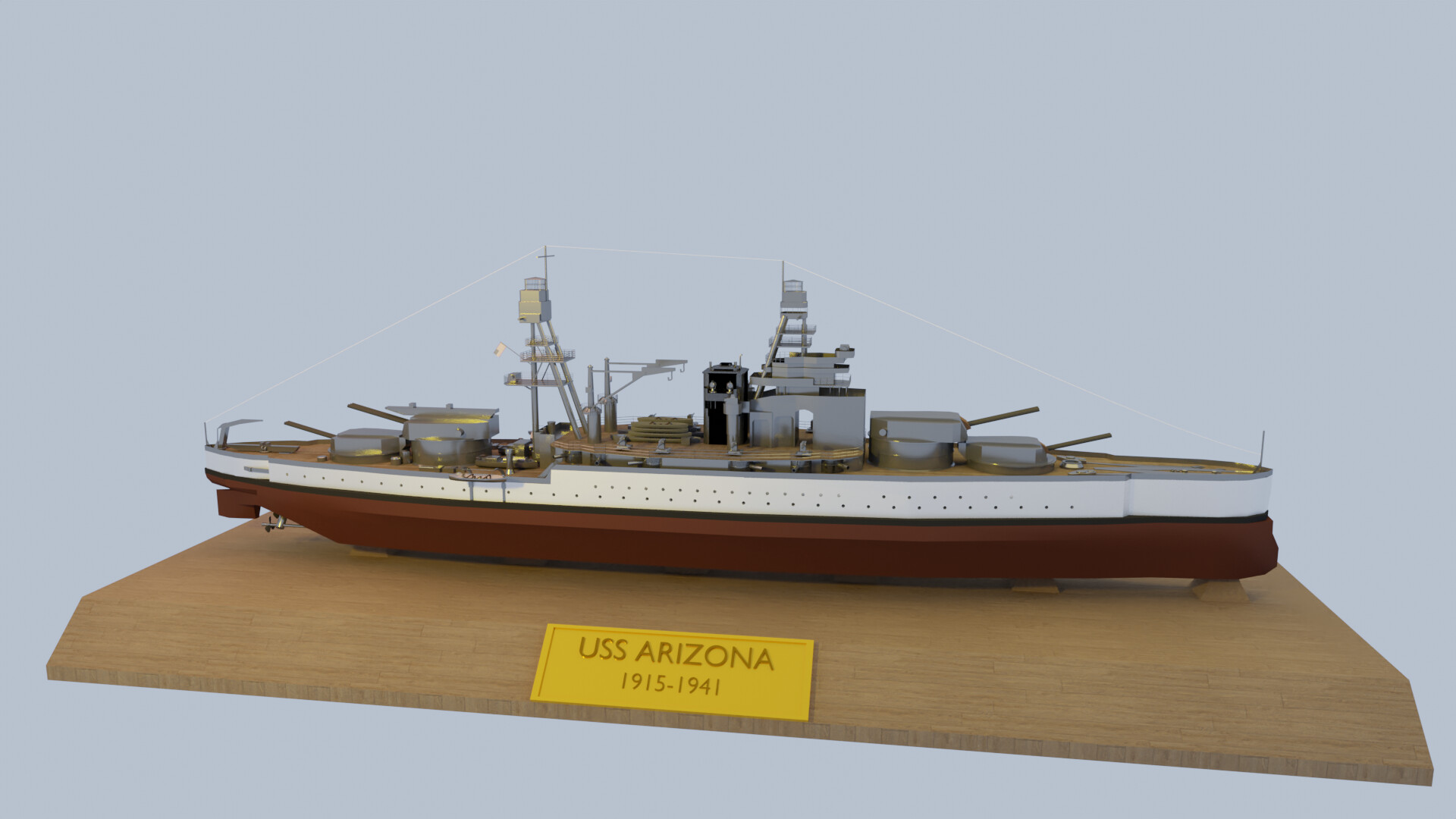 ArtStation - USS Arizona