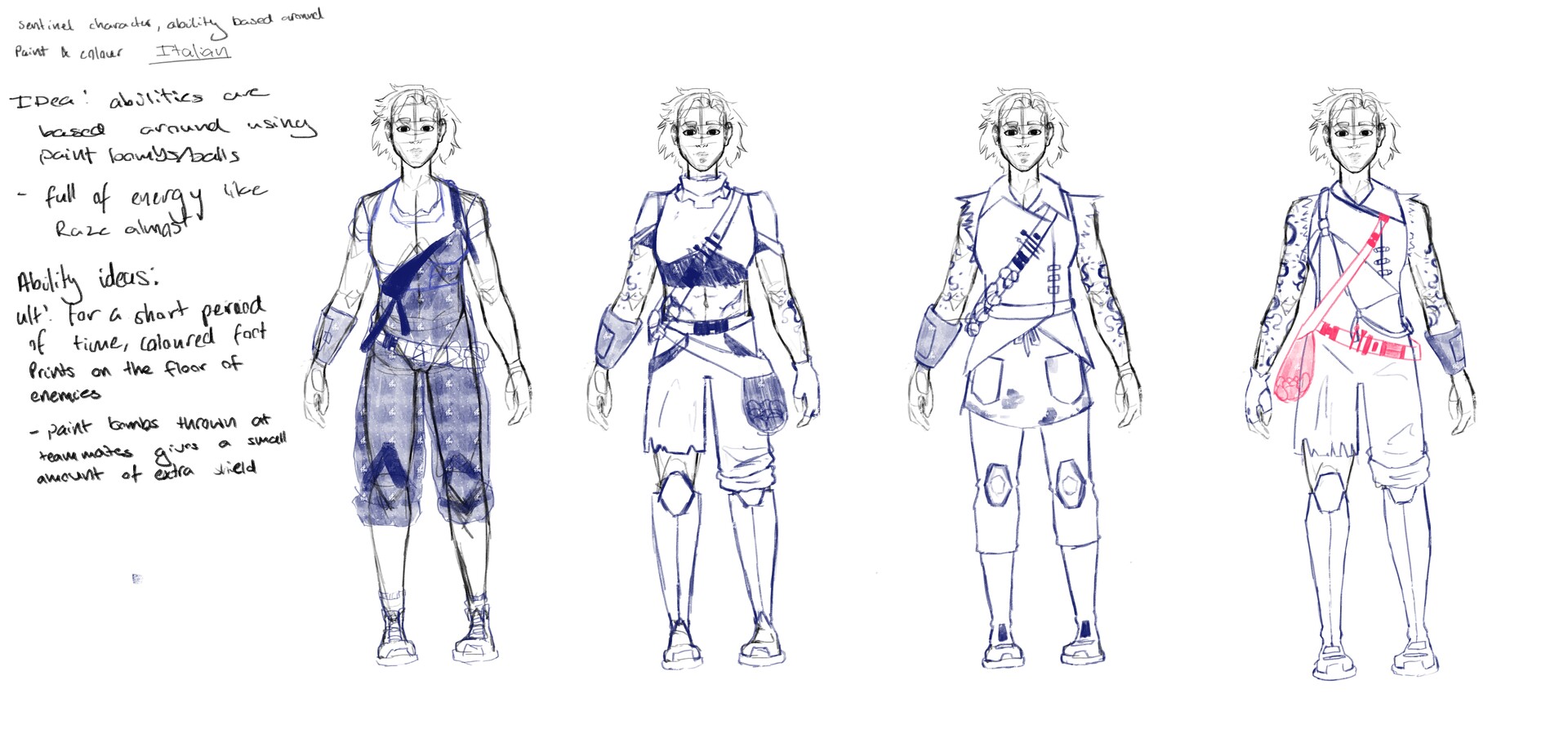 ArtStation - Class Project Character Concept