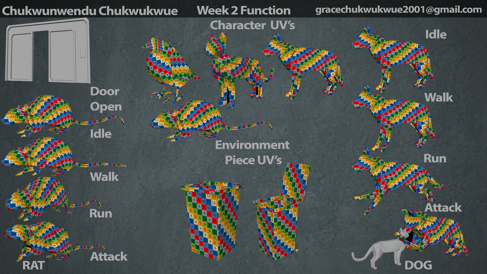 Wendu Chukwukwue. - Game Production Collaboration - 9 LIVES