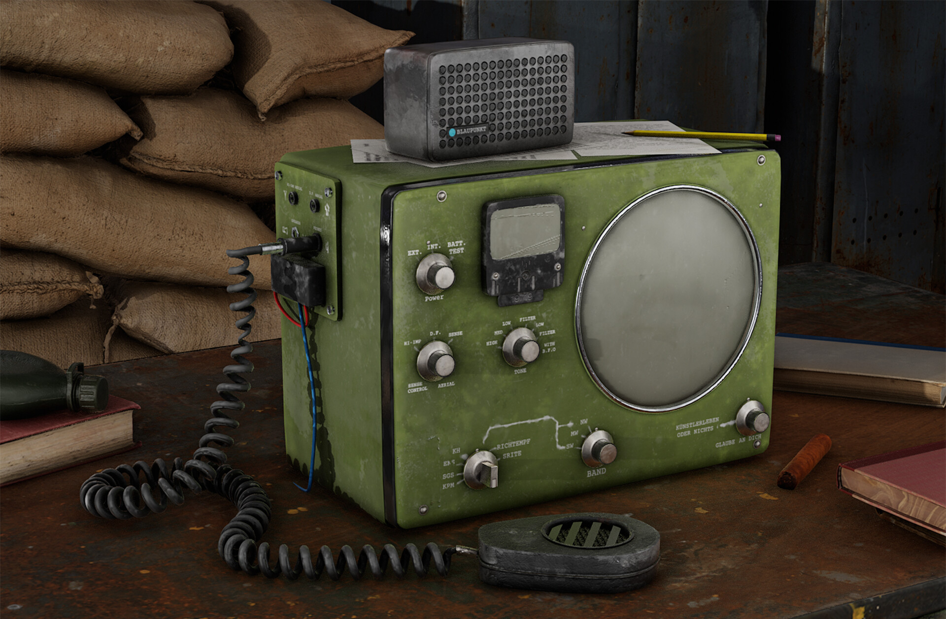 ArtStation - Old War Radio