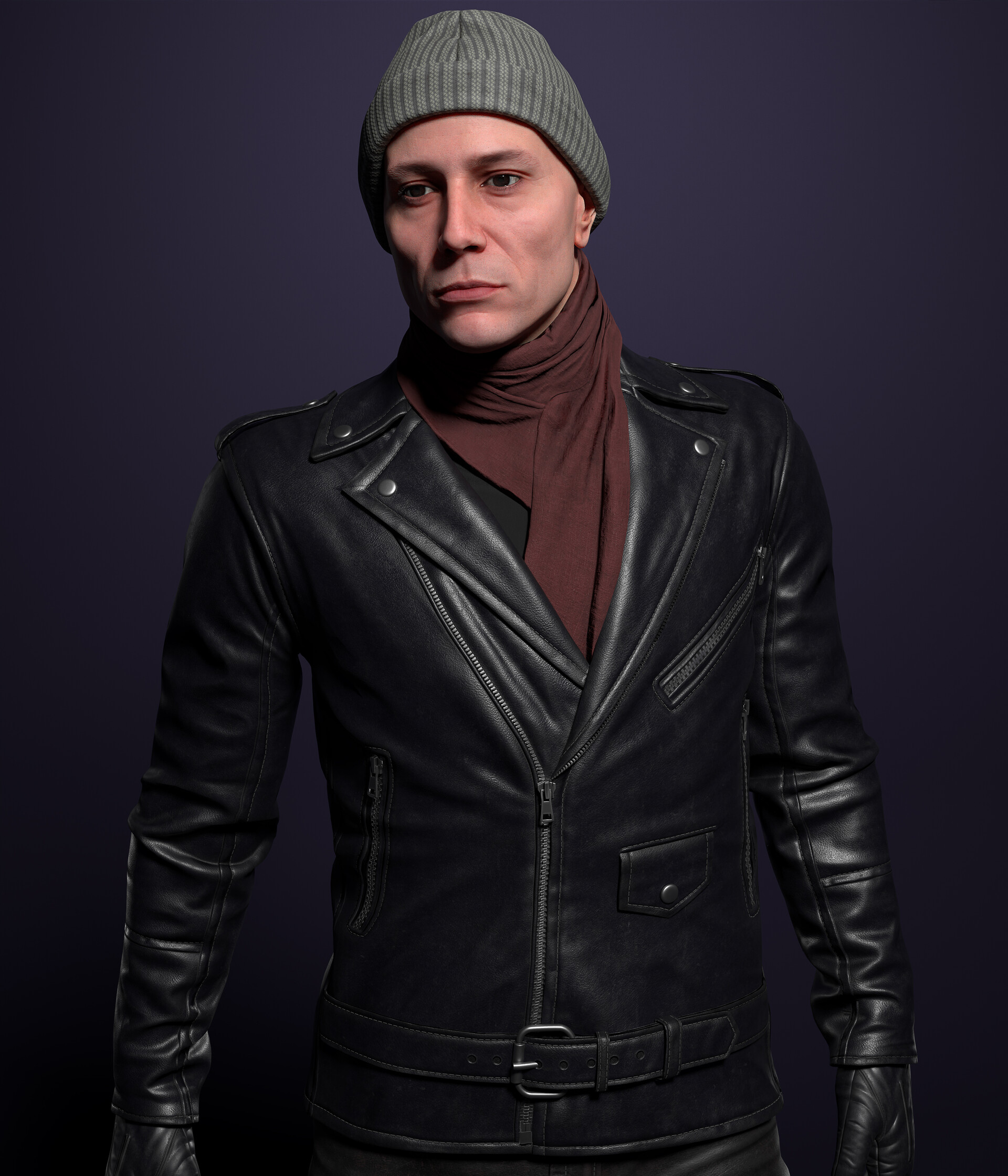 ArtStation - Negan _ (Outfit )
