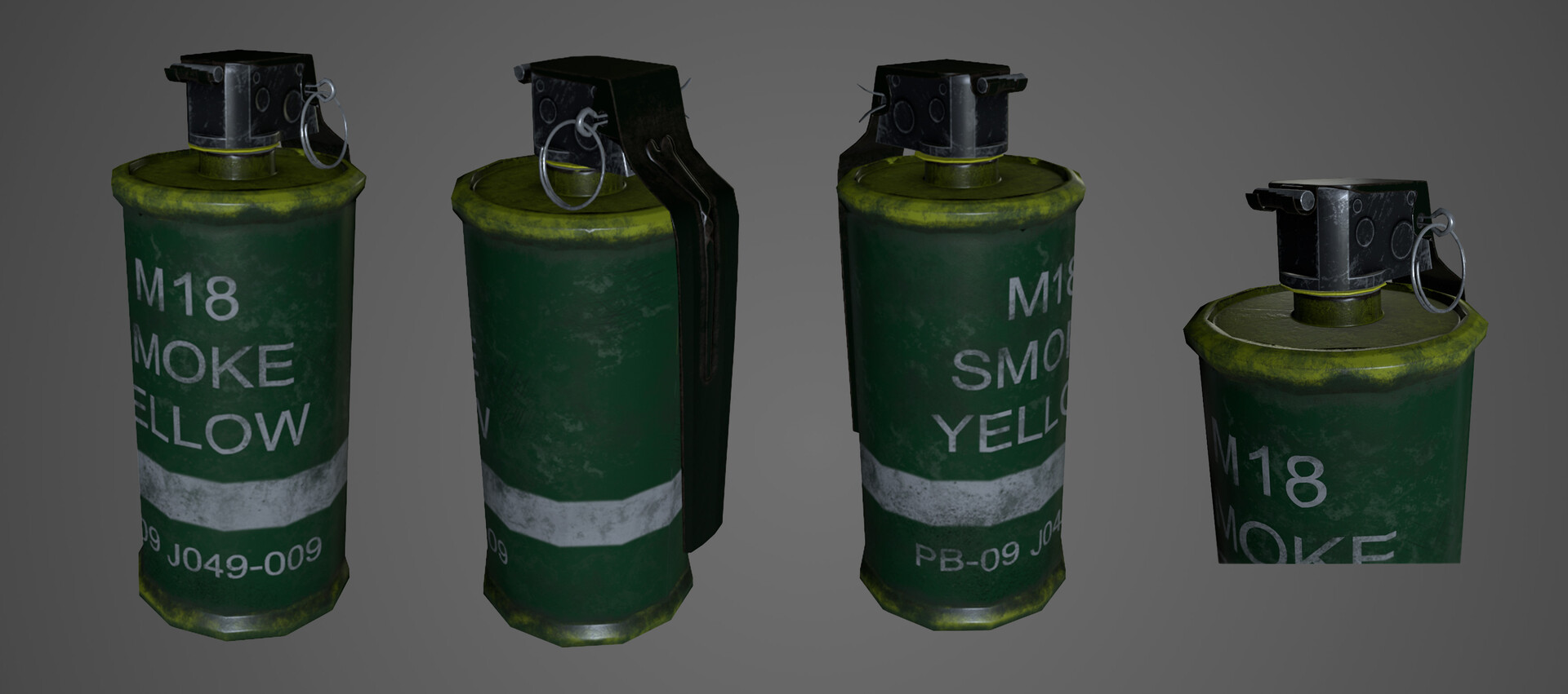 ArtStation - Smoke Grenade