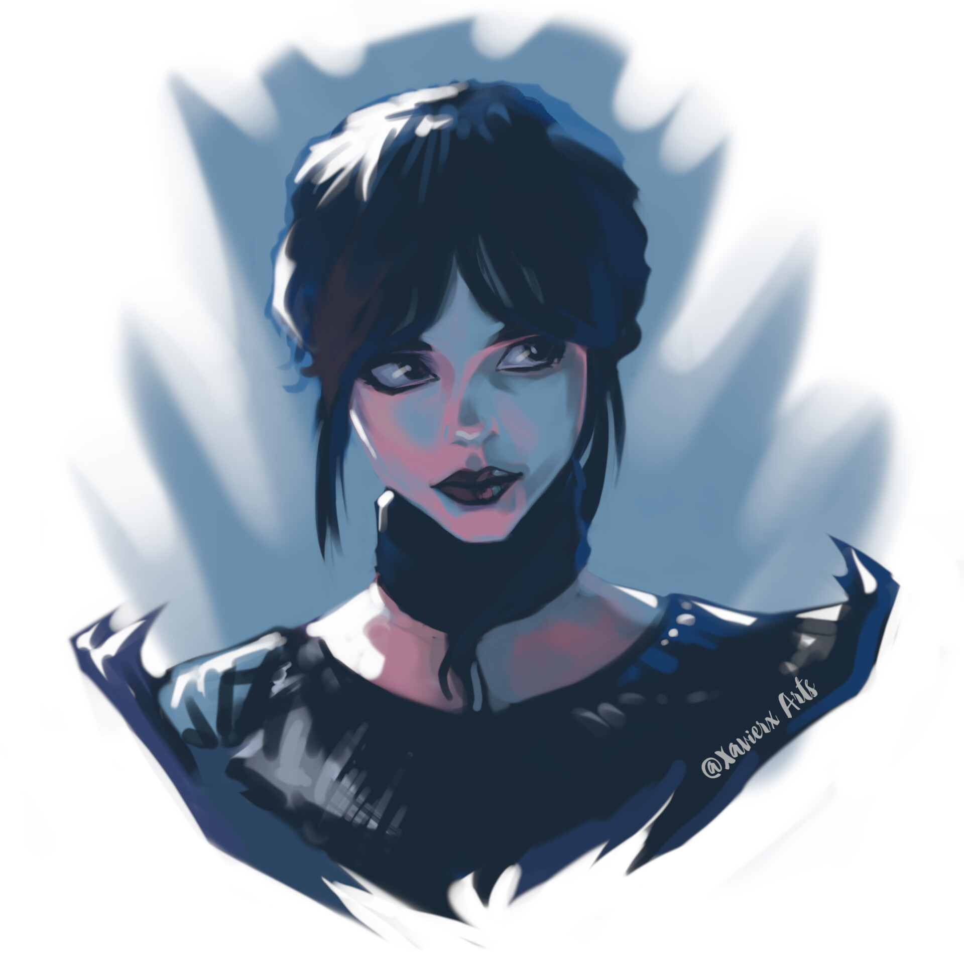 ArtStation - Wednesday Addams fanart