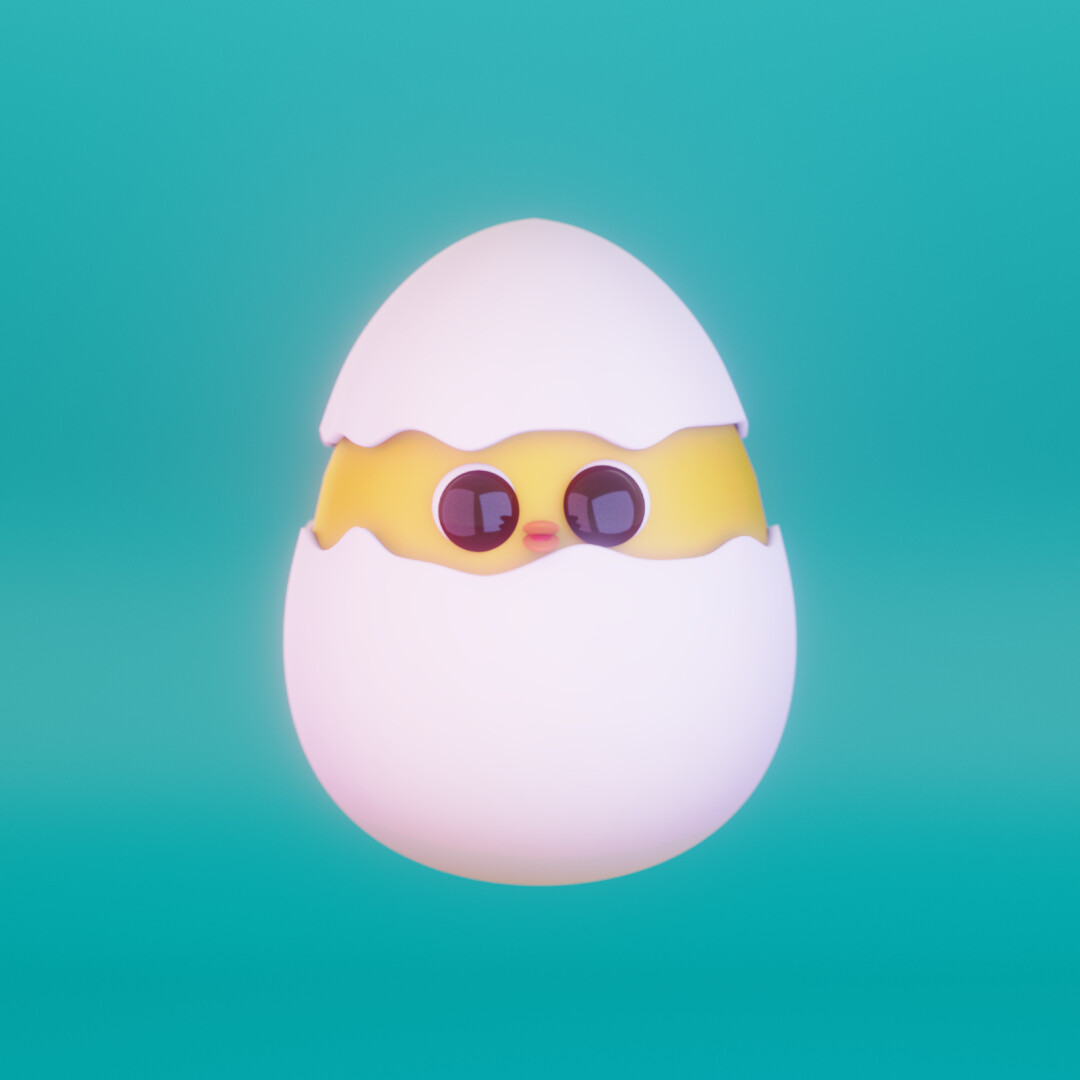 ArtStation - Cute Chicken