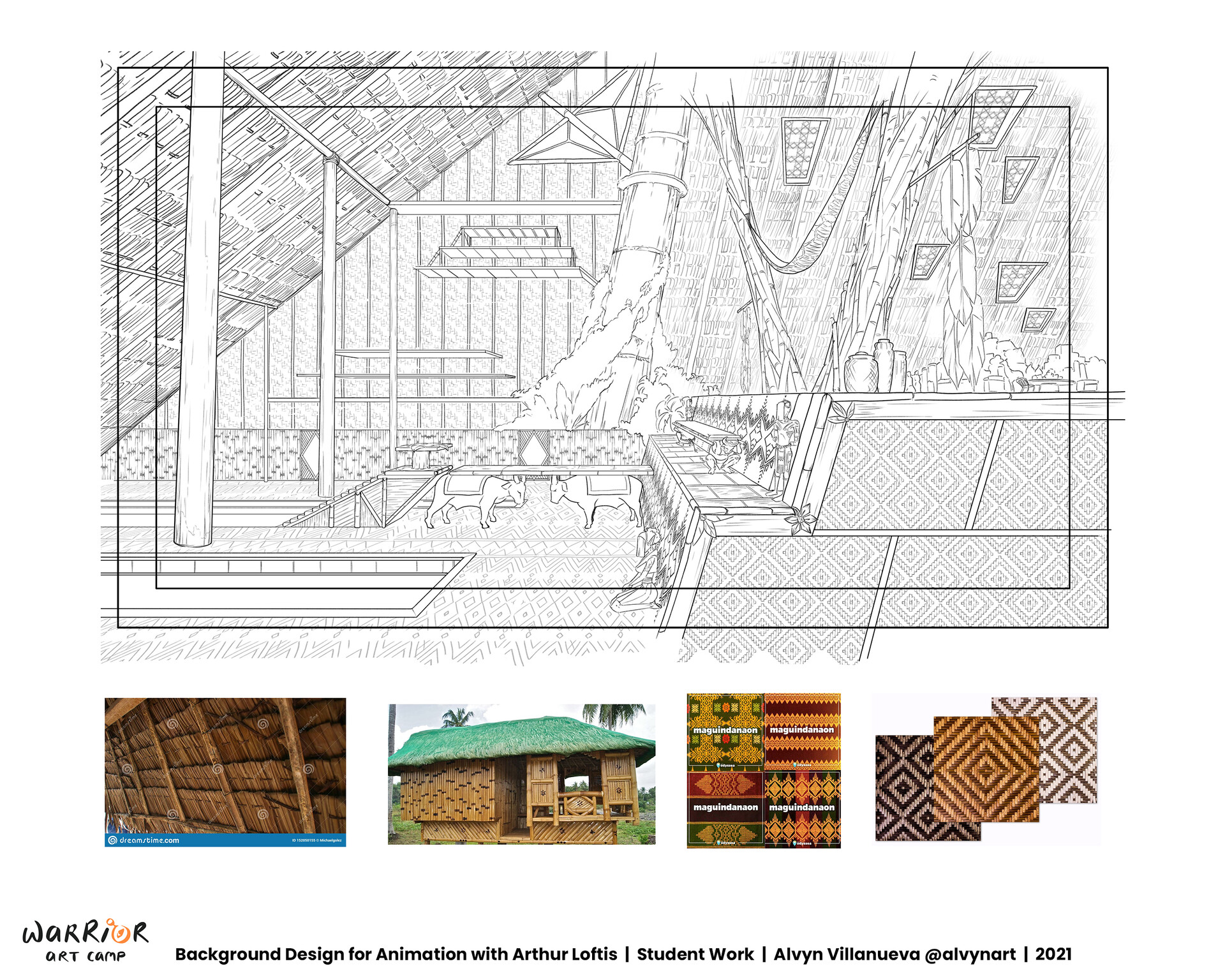ArtStation - Alvyn Villanueva | Background Design for Animation with ...