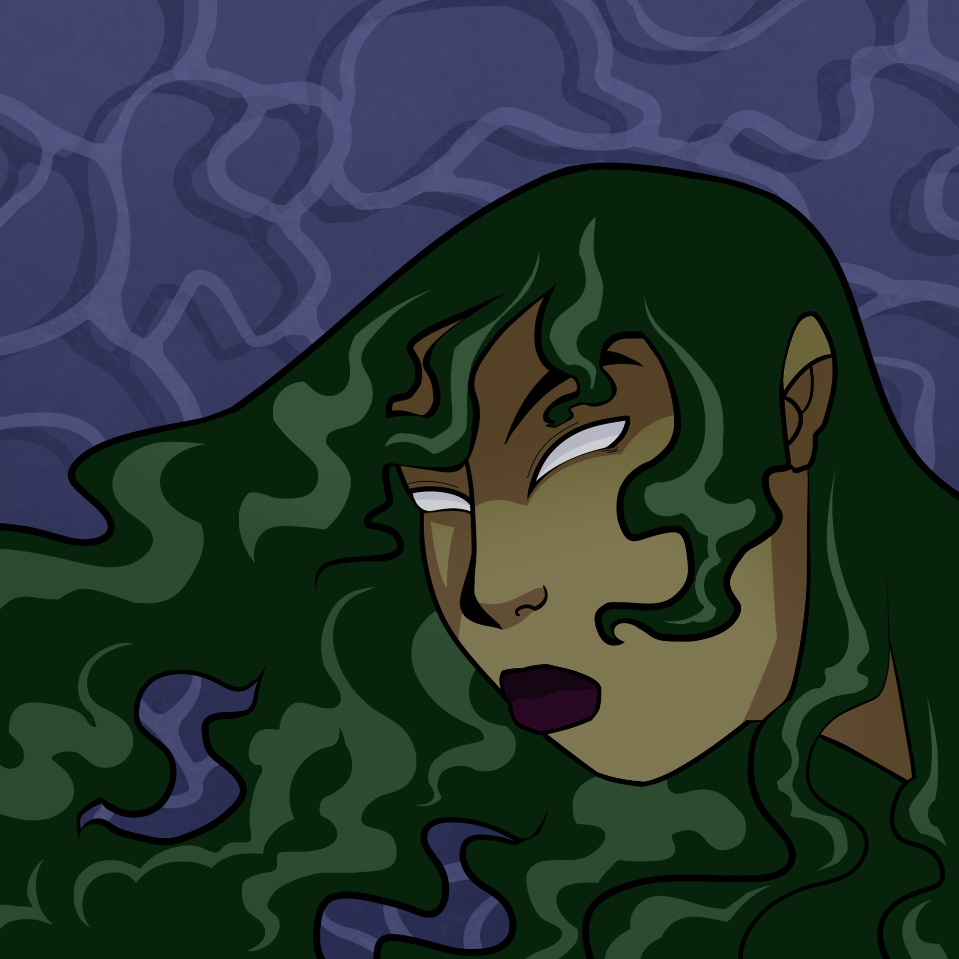 ArtStation - Green Mermaid