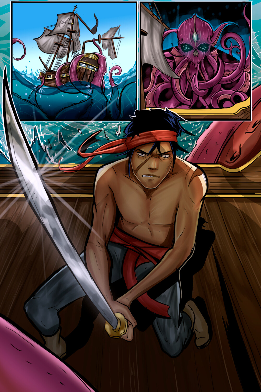 ArtStation - COMIC BOOK ART CONCEPT