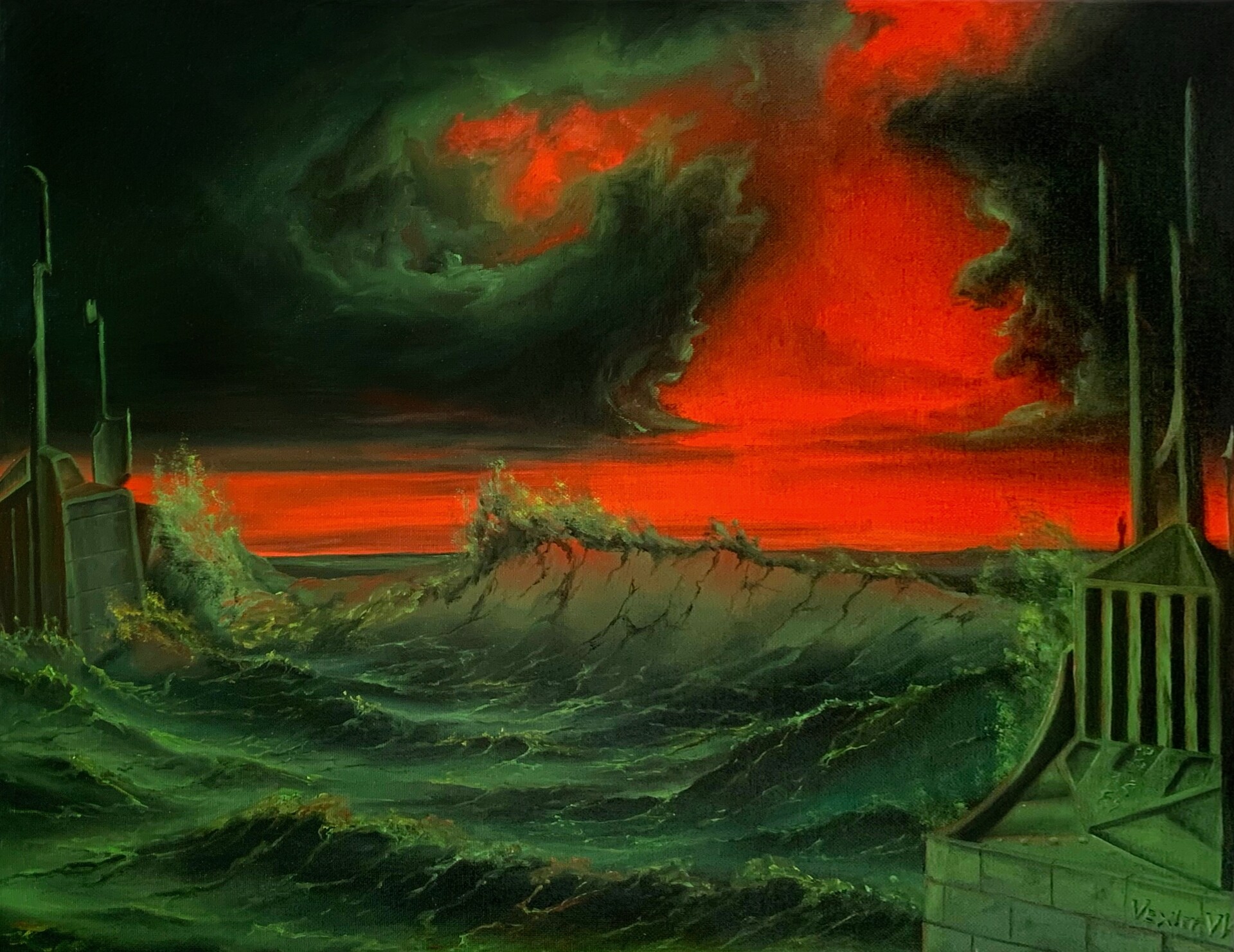 ArtStation - Blood sky